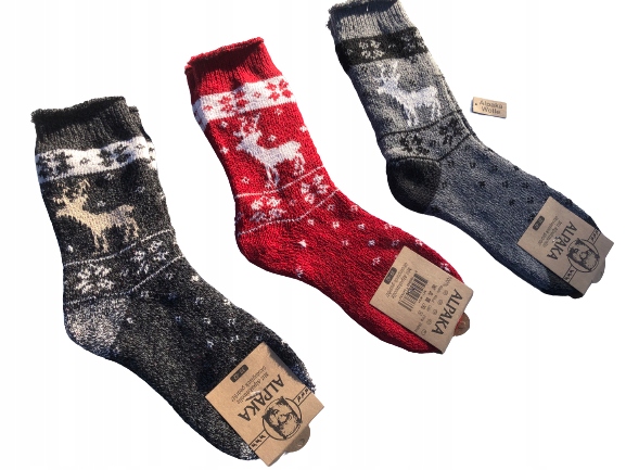 ALPAKA LENGYEL NŐI PRÉMIUM ZOKNI TERMO vastag MELEG 95% GYAPJÚ 39-42, • Ár, Vélemények - Allegro