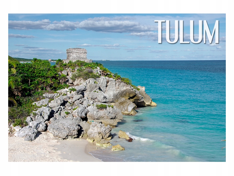 MEKSYK - Tulum - Ruiny - Magnes na lodówkę (5908269278862) • Cena ...