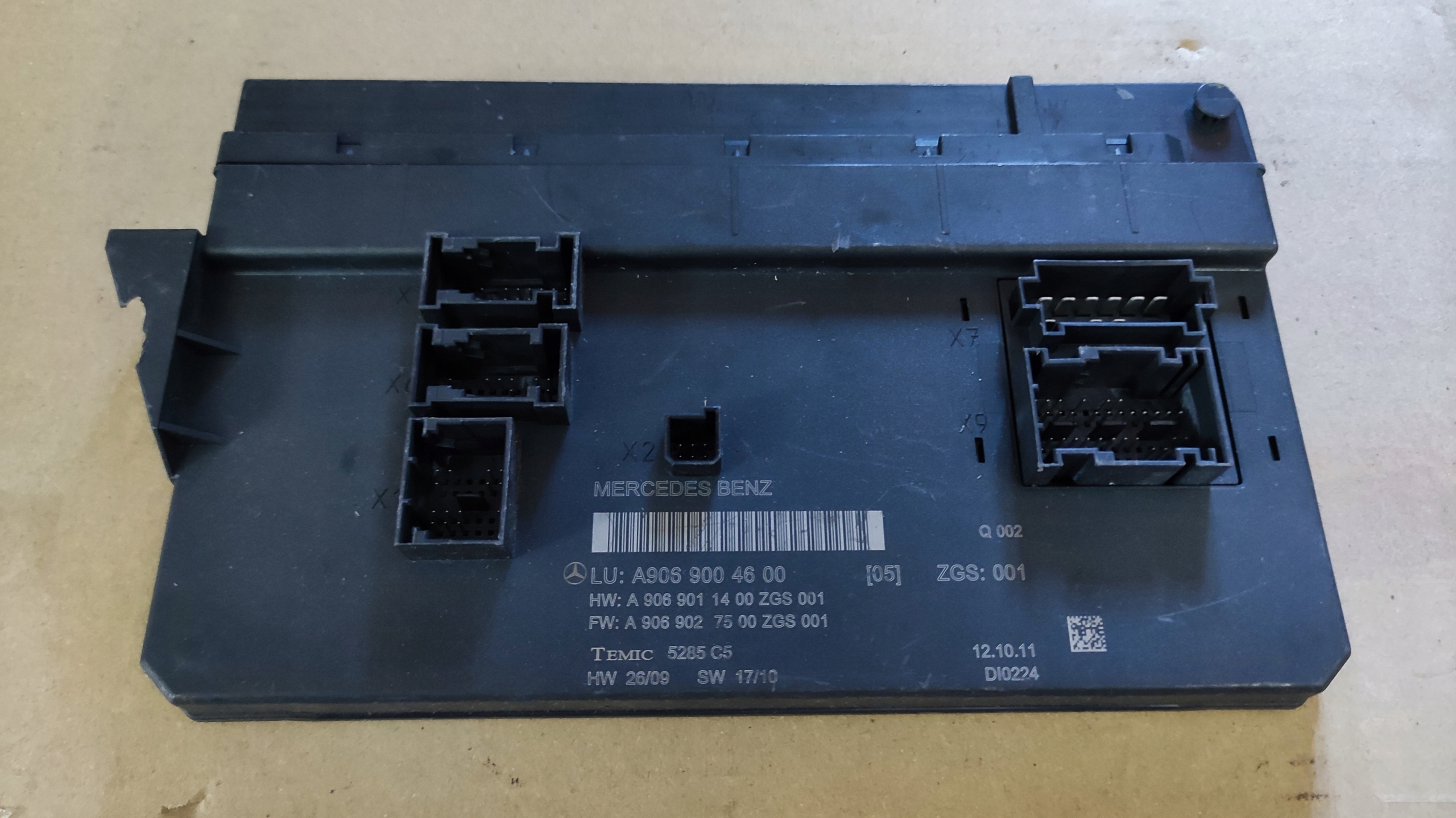 Mercedes Sprinter 906 moduł SAM 9069004600 za 750.00PLN z prusice ...