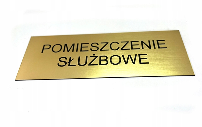 Tabliczka POMIESZCZENIE SŁUŻBOWE • Cena, Opinie • Tablice i szyldy ... Tabliczka POMIESZCZENIE SŁUŻBOWE • Cena, Opinie • Tablice i szyldy ...
