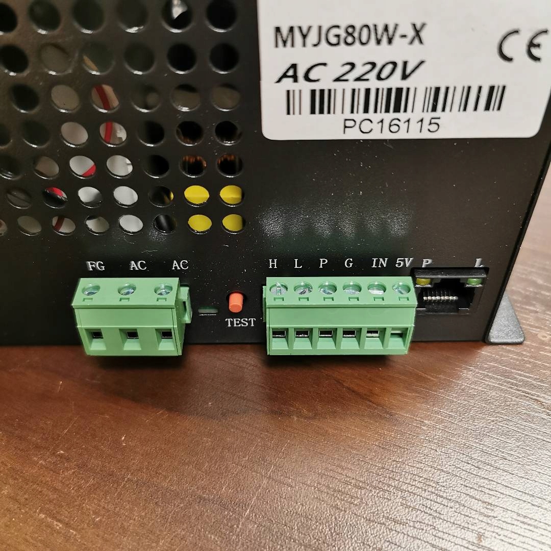 Zasilacz do tuby plotera laserowego CO2 MYJG-80W 220V