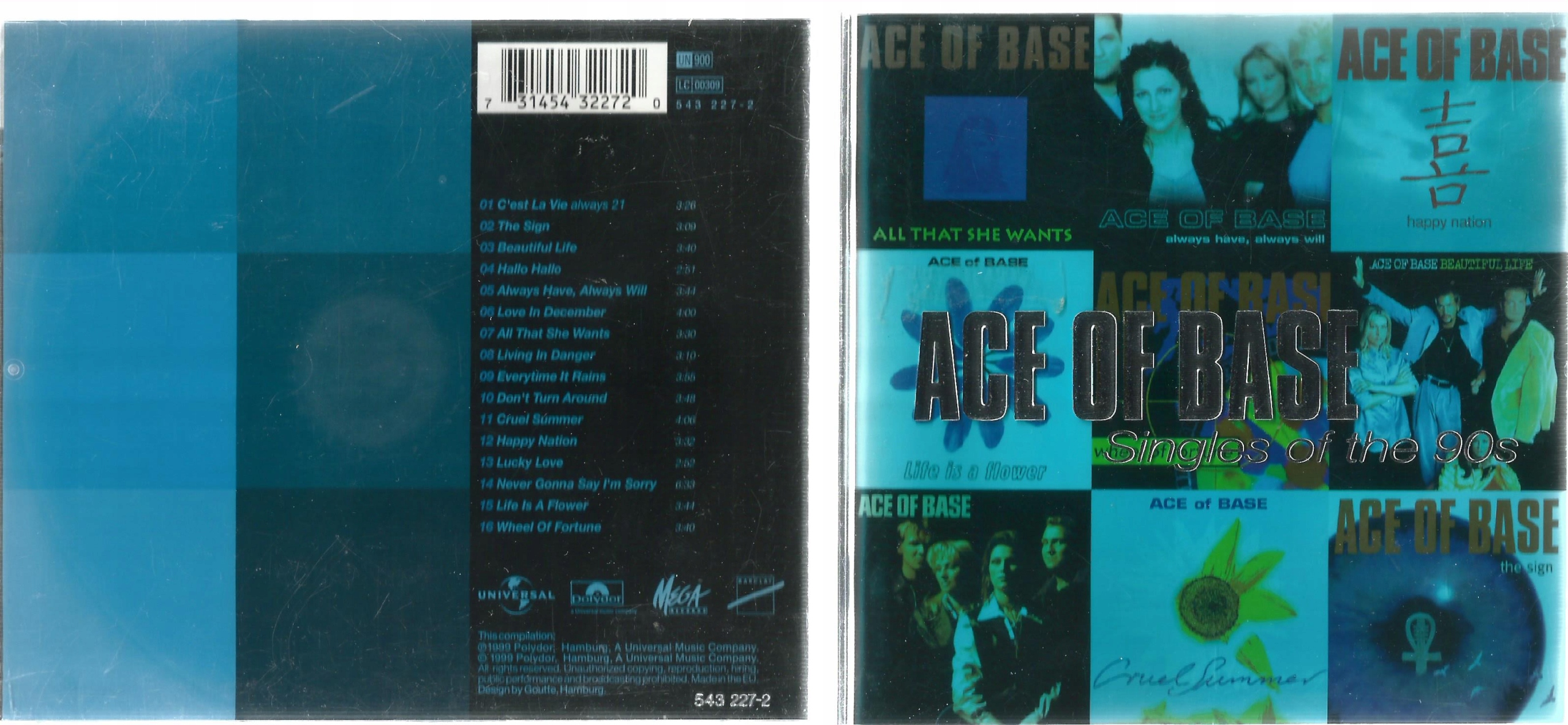 Płyta CD Ace Of Base - Singles Of The 90s I Wydanie 2000 Best Of ...