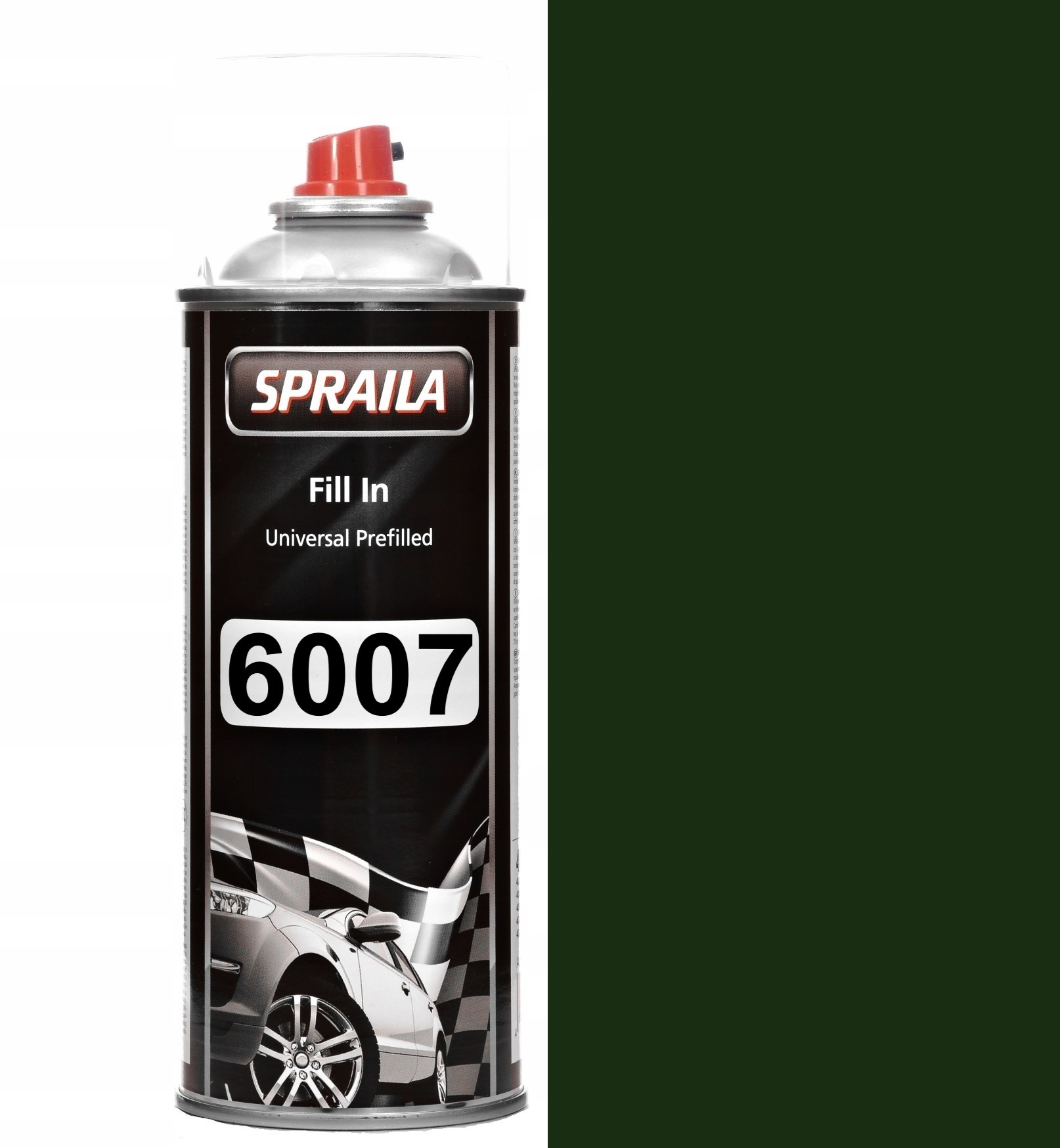 RAL 6007 MAT 5-16% ALKIDOWA FARBA FTALOWA EMALIA LAKIER SPRAY 400ML ...