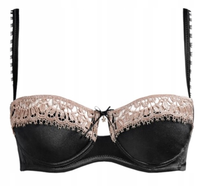 INTIMISSIMI BIUSTONOSZ CARIOCA HALF CUP SATYNA MACRAME 2B/75B ...