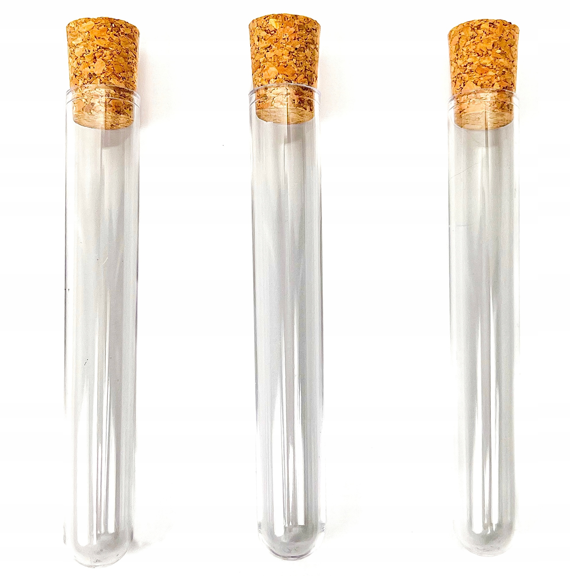 PROBÓWKA PROBÓWKI Z KORKIEM 12x100 mm MINI BUTELECZKA MAŁA SZKLANA ...