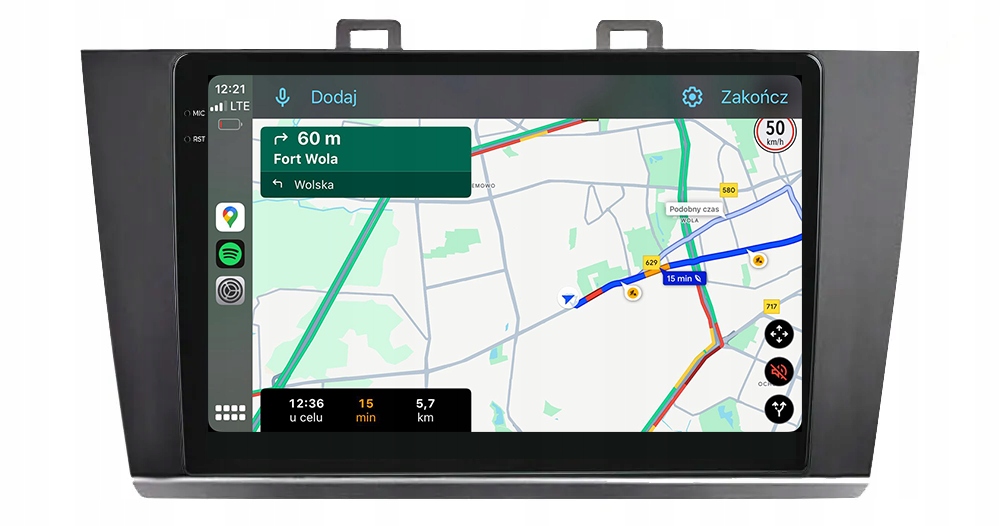 SUBARU OUTBACK LEGACY 2015-2018 RADIO NAWIGACJA ANDROID TS20 12GB/256GB ...