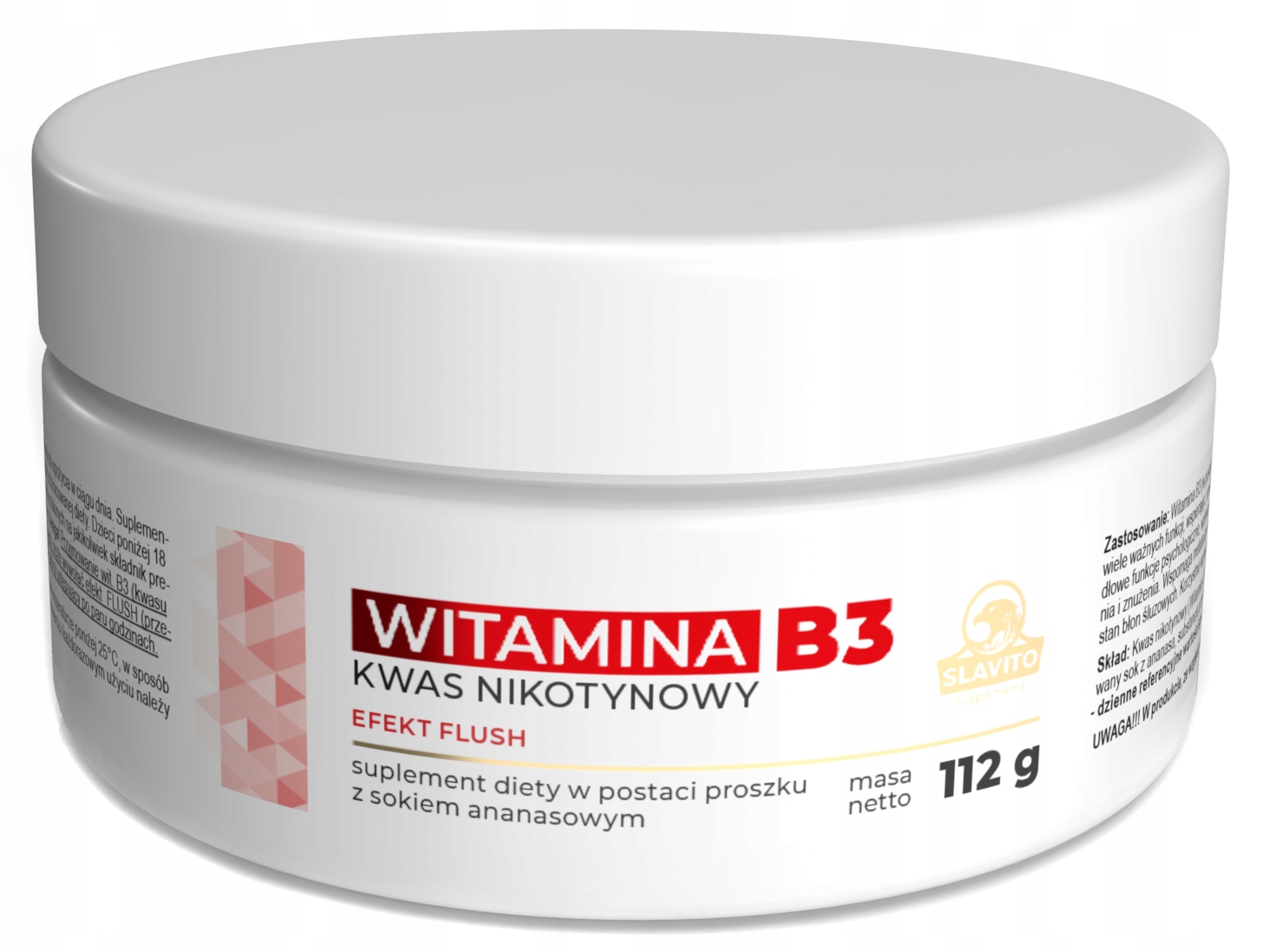 SLAVITO Witamina B3 PP Niacyna FLUSH dr CZERNIAK (5900588007154) • Cena ...