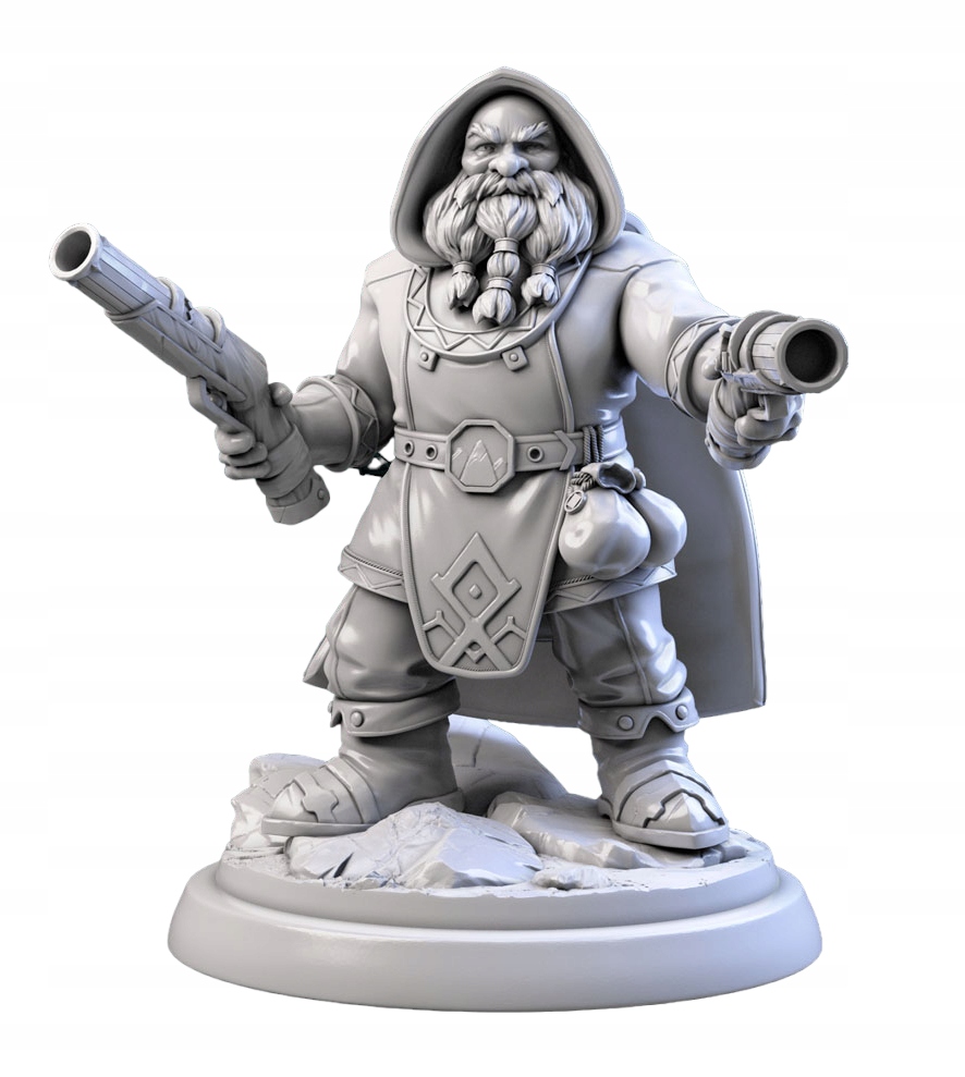 Dwarf Gunslinger figurka rpg dnd drk 3d 8k - Stan: nowy 27 zł - Sklepy, Opinie, Ceny w Allegro.pl