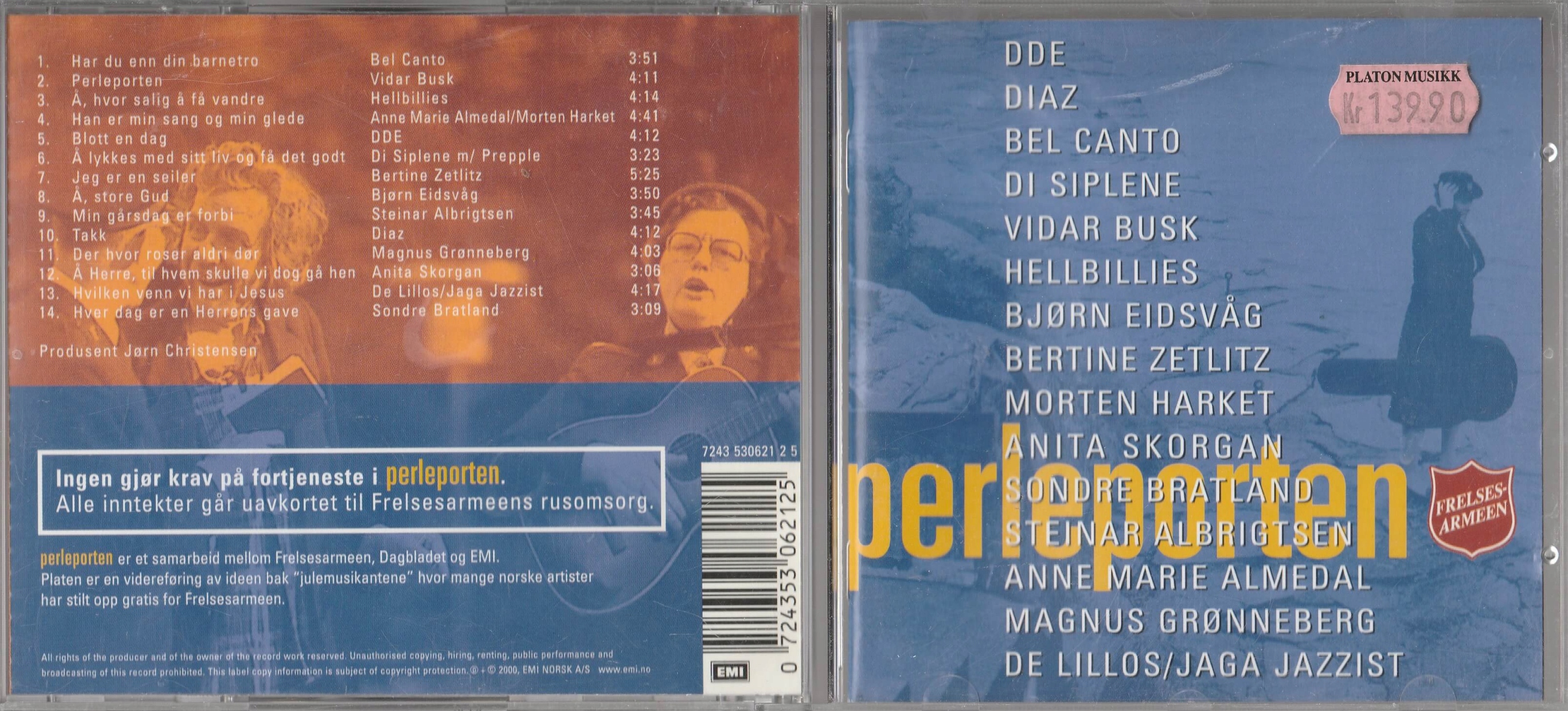 Płyta CD Various - Perleporten I Wydanie ...