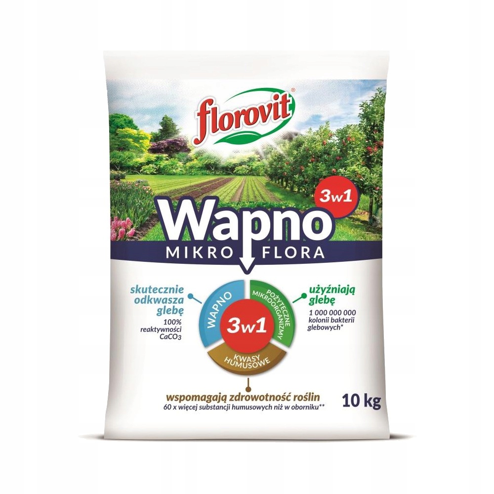 FLOROVIT MIKROFLORA wapno granulowane 10 kg (5900498019742) • Cena, Opinie • Nawozy 17272377209 ...