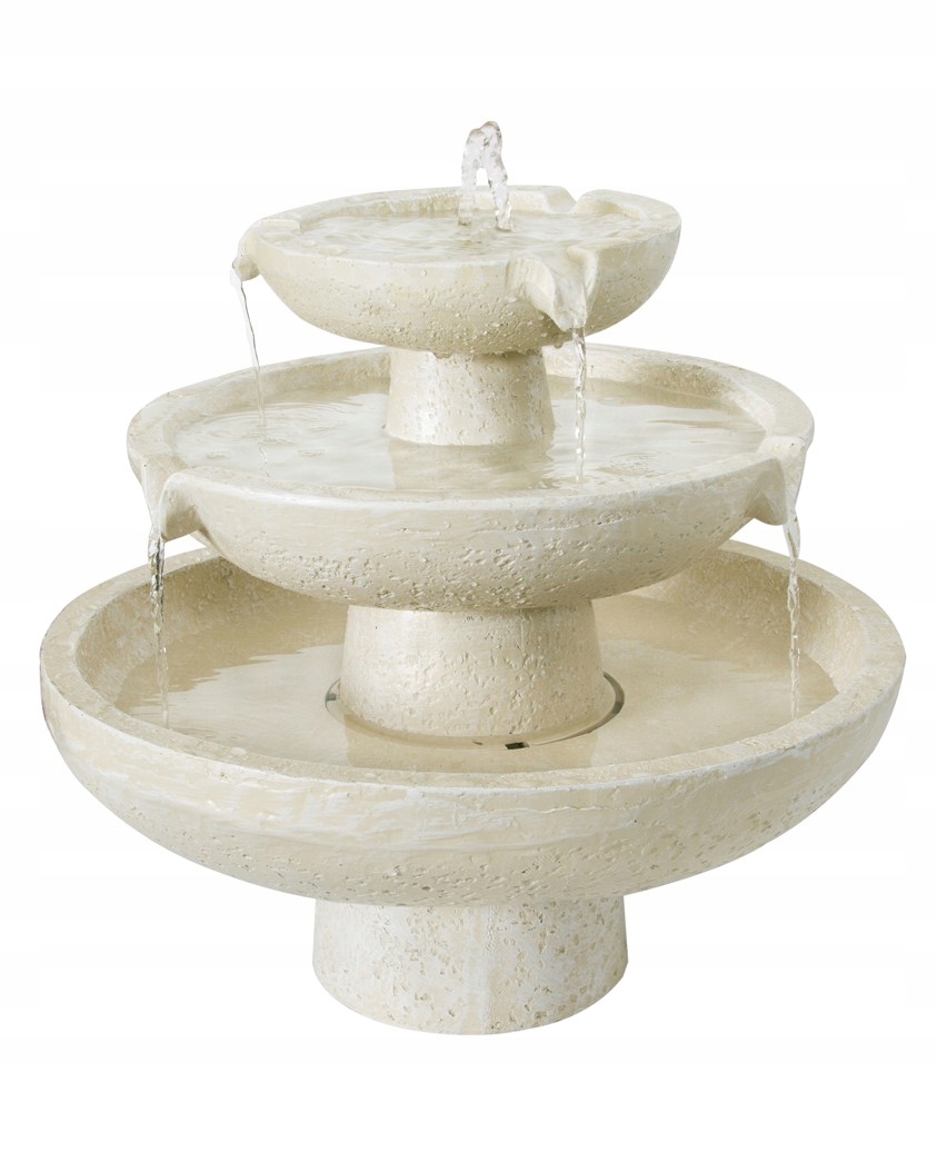 Fontána, kaskáda, solární napájení - Allegro