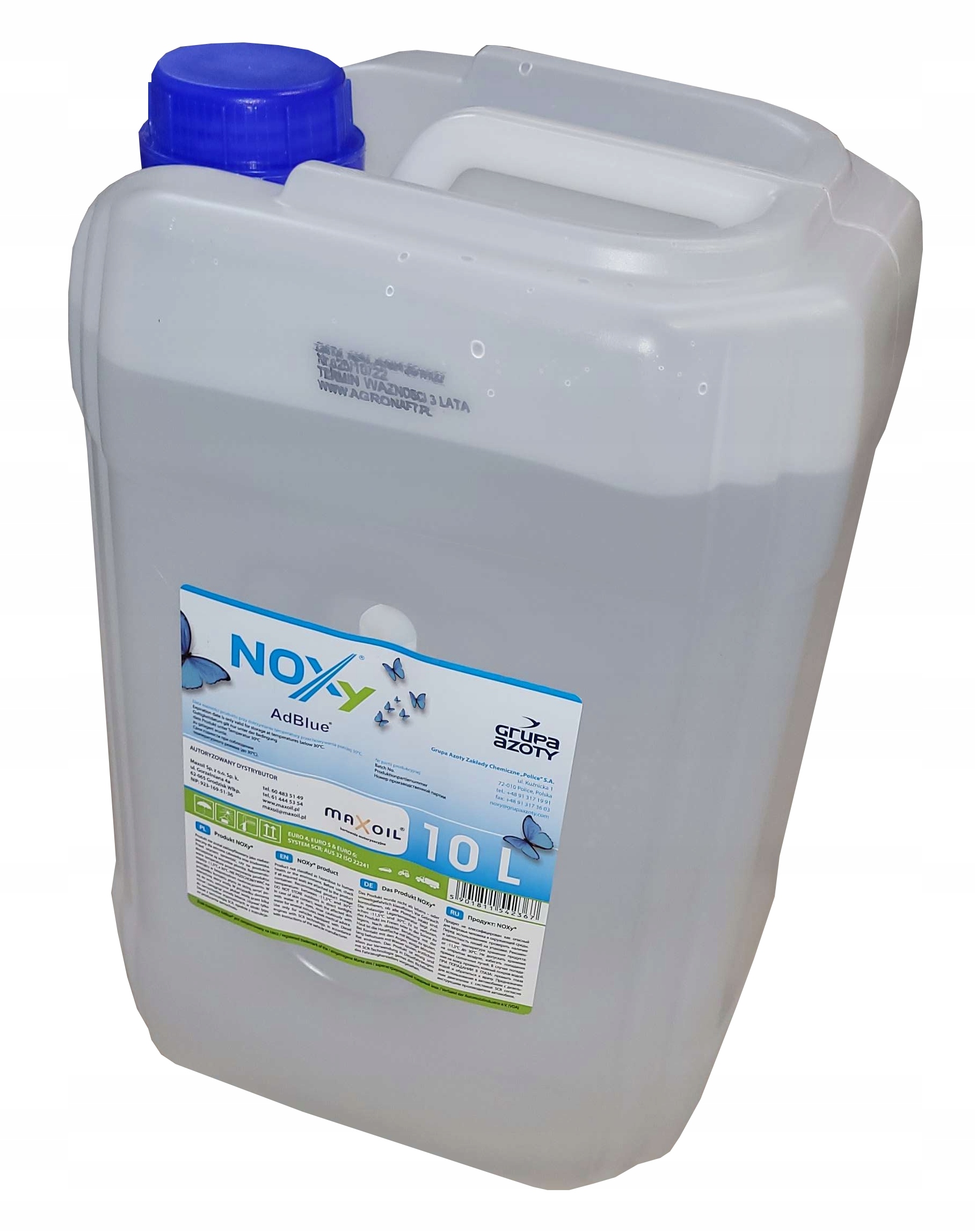 NOXY ADBLUE AD BLUE DODATEK DO PALIWA + LEJEK 10L za 34,99 zł z ...