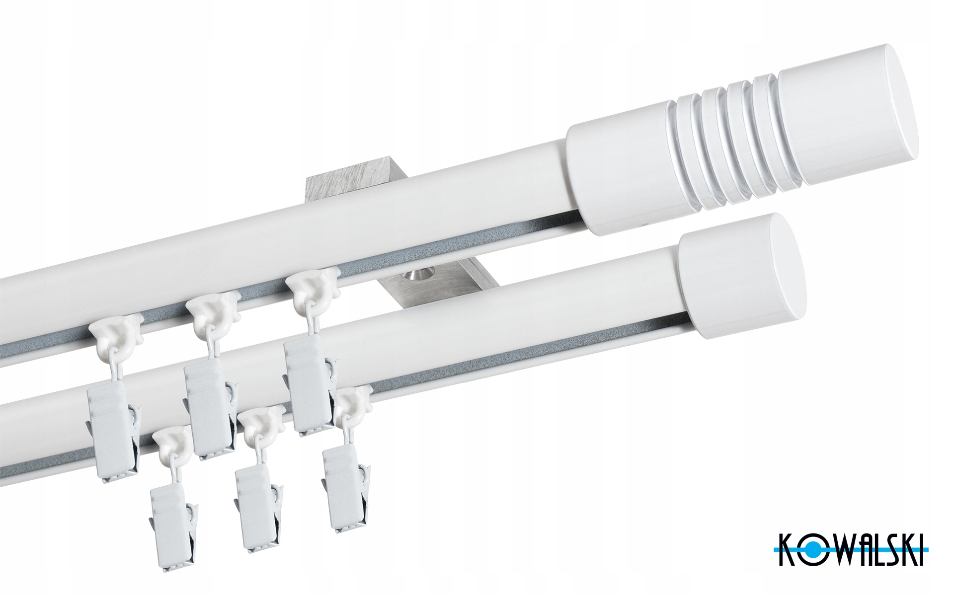 Karnisze szyna sufitowa podwójna 340 cm 5 Frezów (5903104635473) • Cena ...