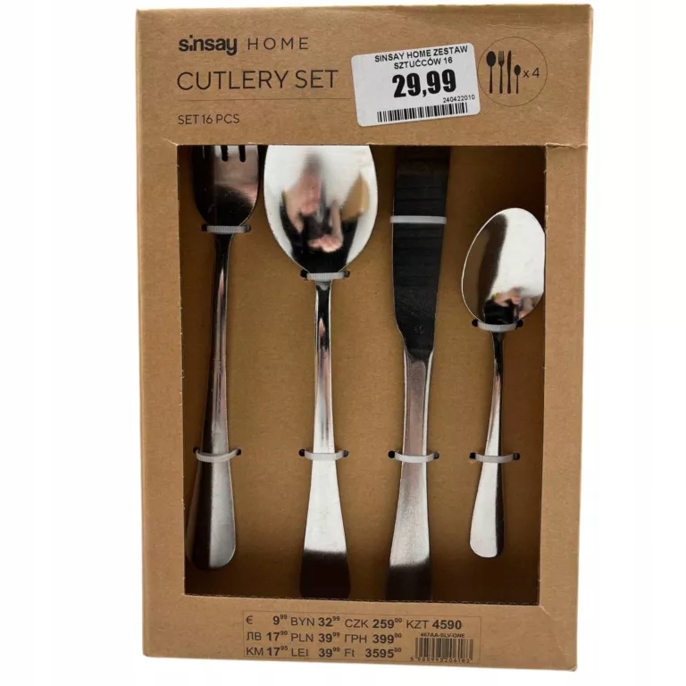 SINSAY HOME SET 16PCS (5905995206183) • Cena, Opinie • Komplety ...