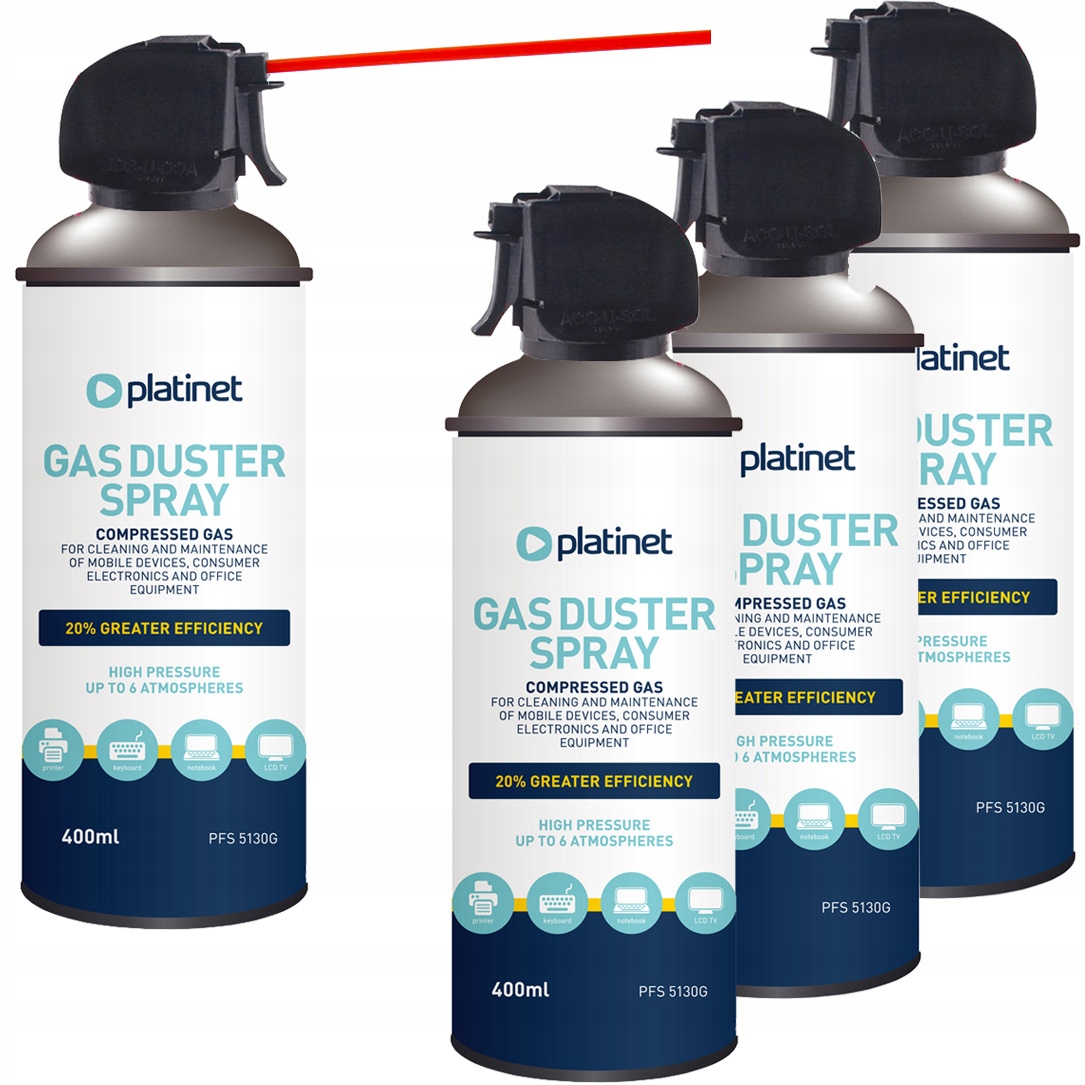 SPRĘŻONE POWIETRZE W SPRAYU Z RURKĄ 3x 400ml - Sklep, Opinie, Cena w ...