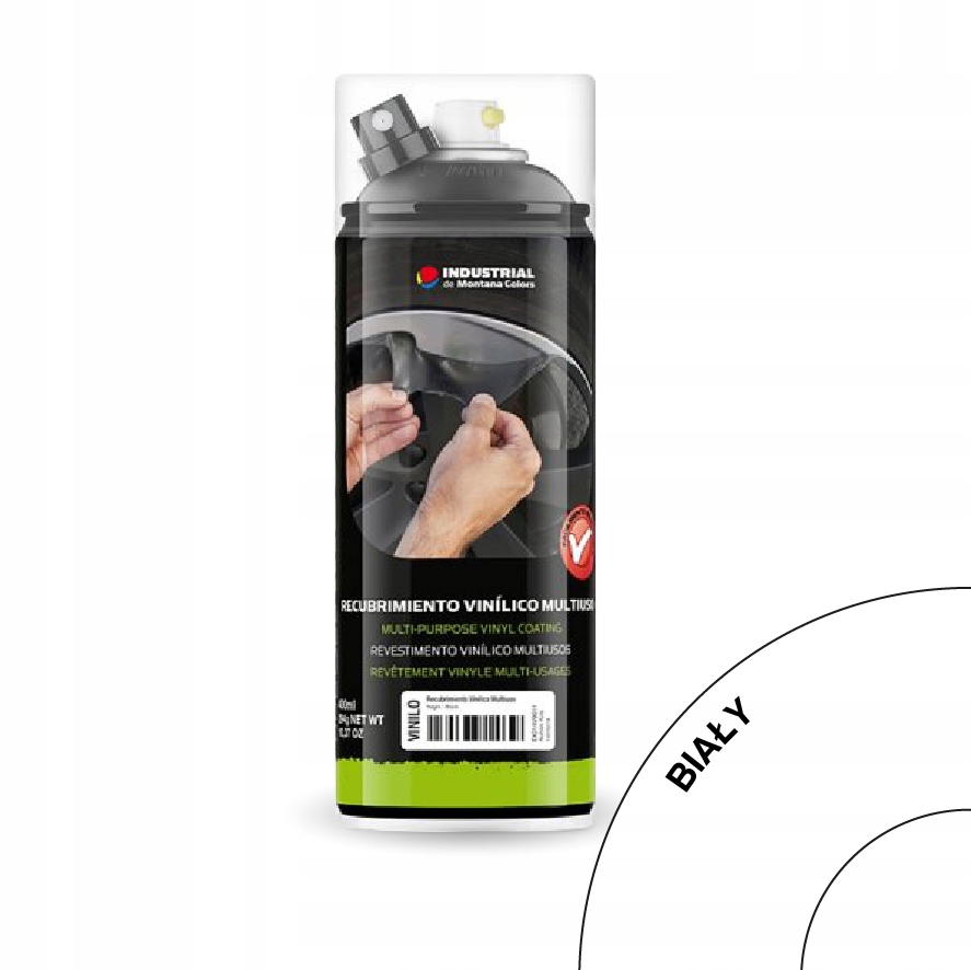 Guma ve spreji, fólie – 400 ml MTN Bílá za 222.00CZK - Allegro