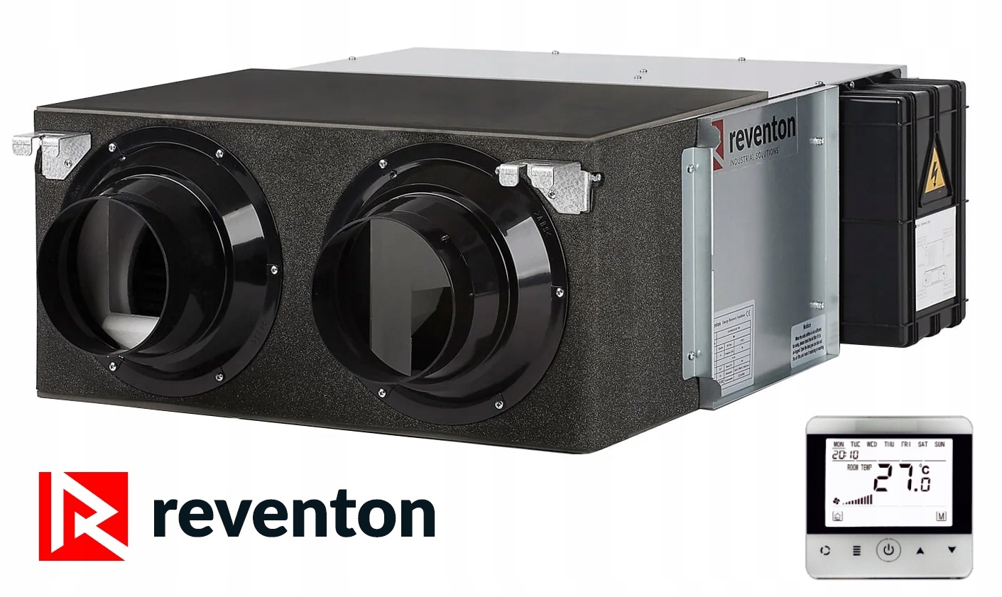 REKUPERATOR 300 m3/h Reventon INSPIRO BASIC 300 POLY + sterownik • Cena ...
