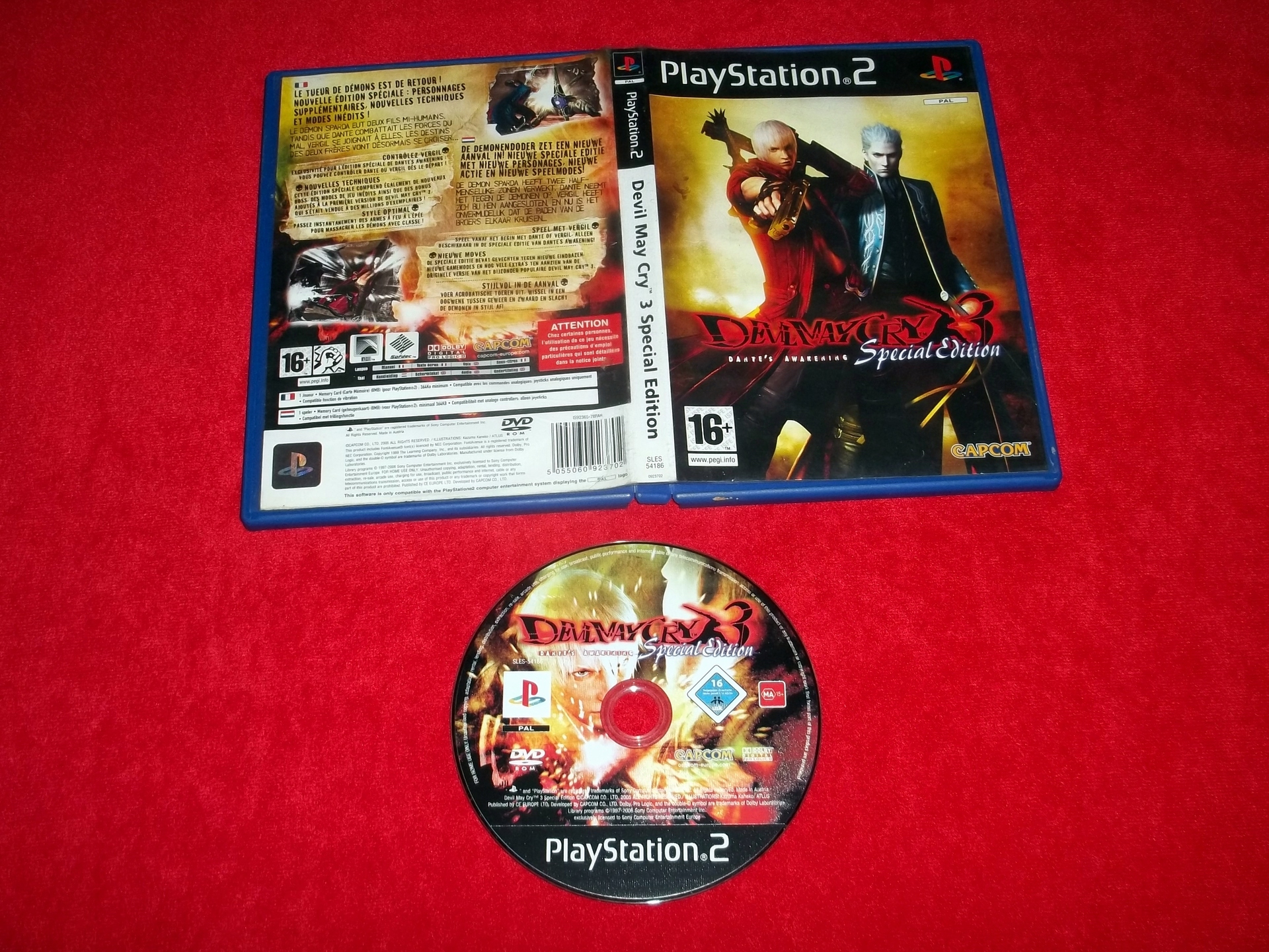 Gra DEVIL MAY CRY 3 SPECIAL EDITION DANTE'S AWAKENING Sony PlayStation ...