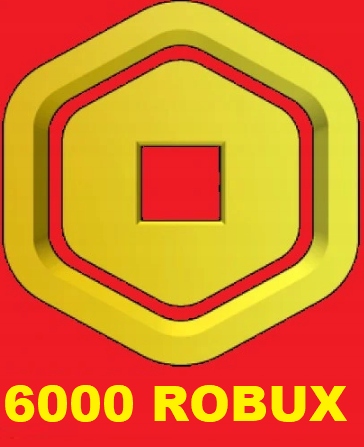 ROBLOX ROBUX 6000 SZTUK 6000RS 6K ROBUXÓW ROBUXY GAMEPASS • Cena ...