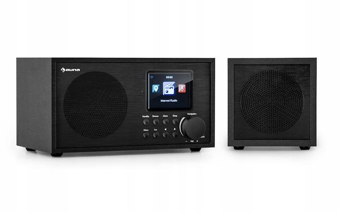 Radio sieciowe DAB+, FM, internetowe Auna Silver Star Mini Two Ł532 - Sklep, Opinie, Cena w Allegro