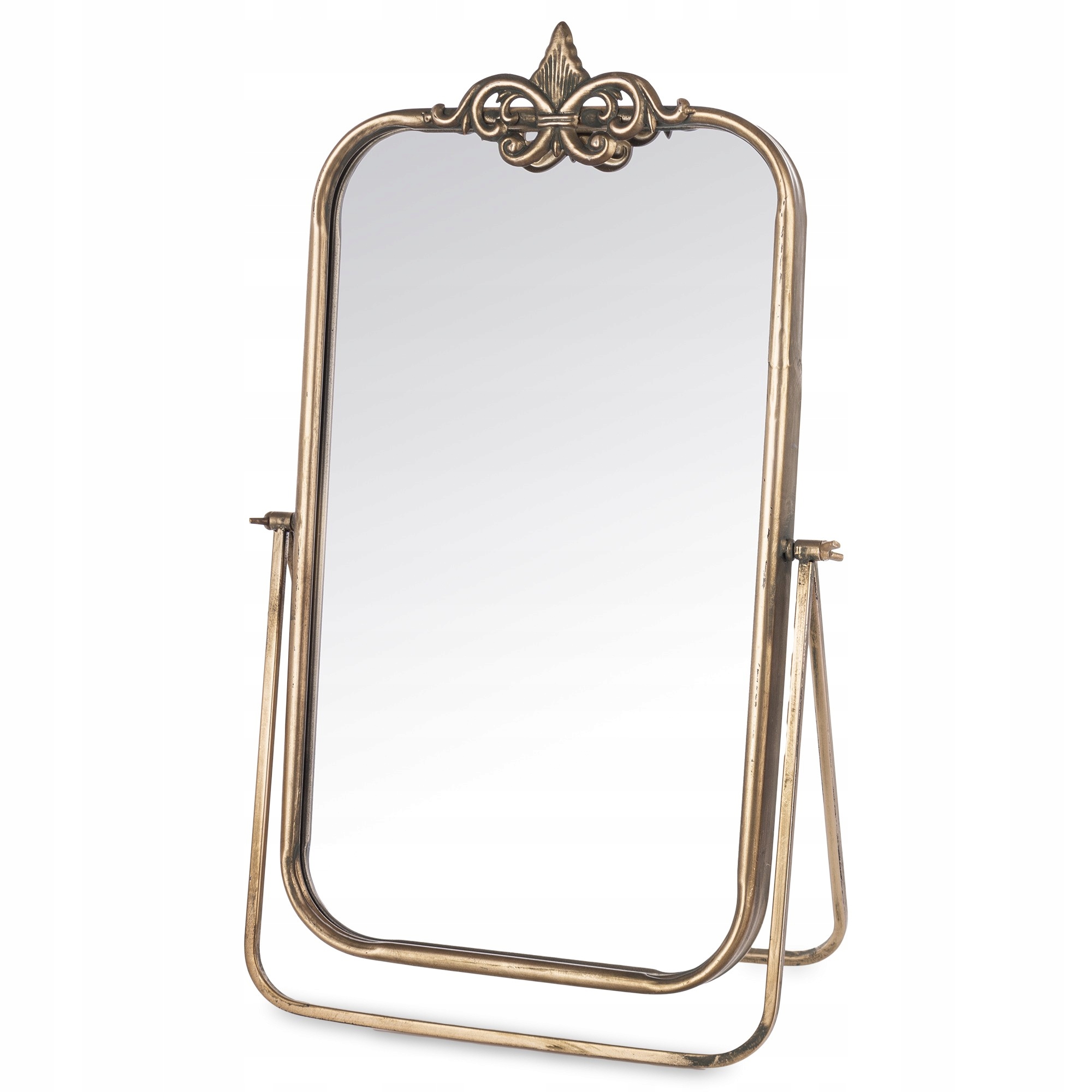 LUSTRO STOJĄCE ZŁOTE STYLOWE PAŁACOWE RETRO STARE ZŁOTO (5902663637713 ...