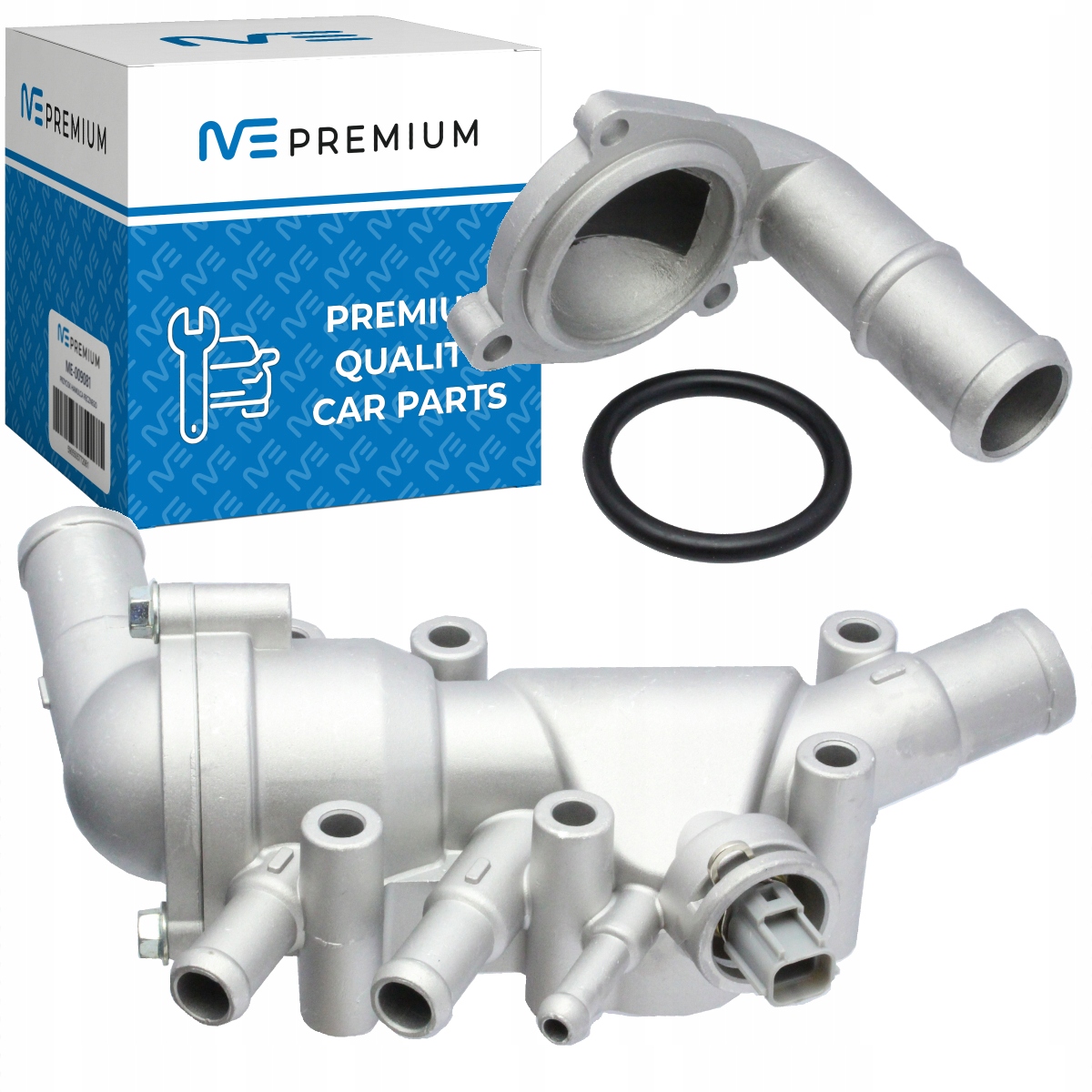 OBUDOWA TERMOSTATU + TERMOSTAT FORD FOCUS I MK1 FIESTA MK5 MK6 FUSION KA za 99.90PLN z BRZEZIE ...