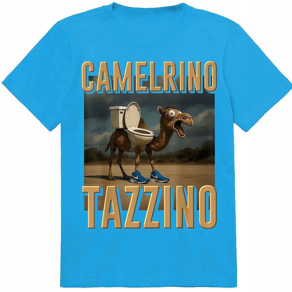 Dětské tričko MEMY TIKTOK VIRAL ITALIAN BRAIN ROT CAMELRINO TAZZINO 164 ...