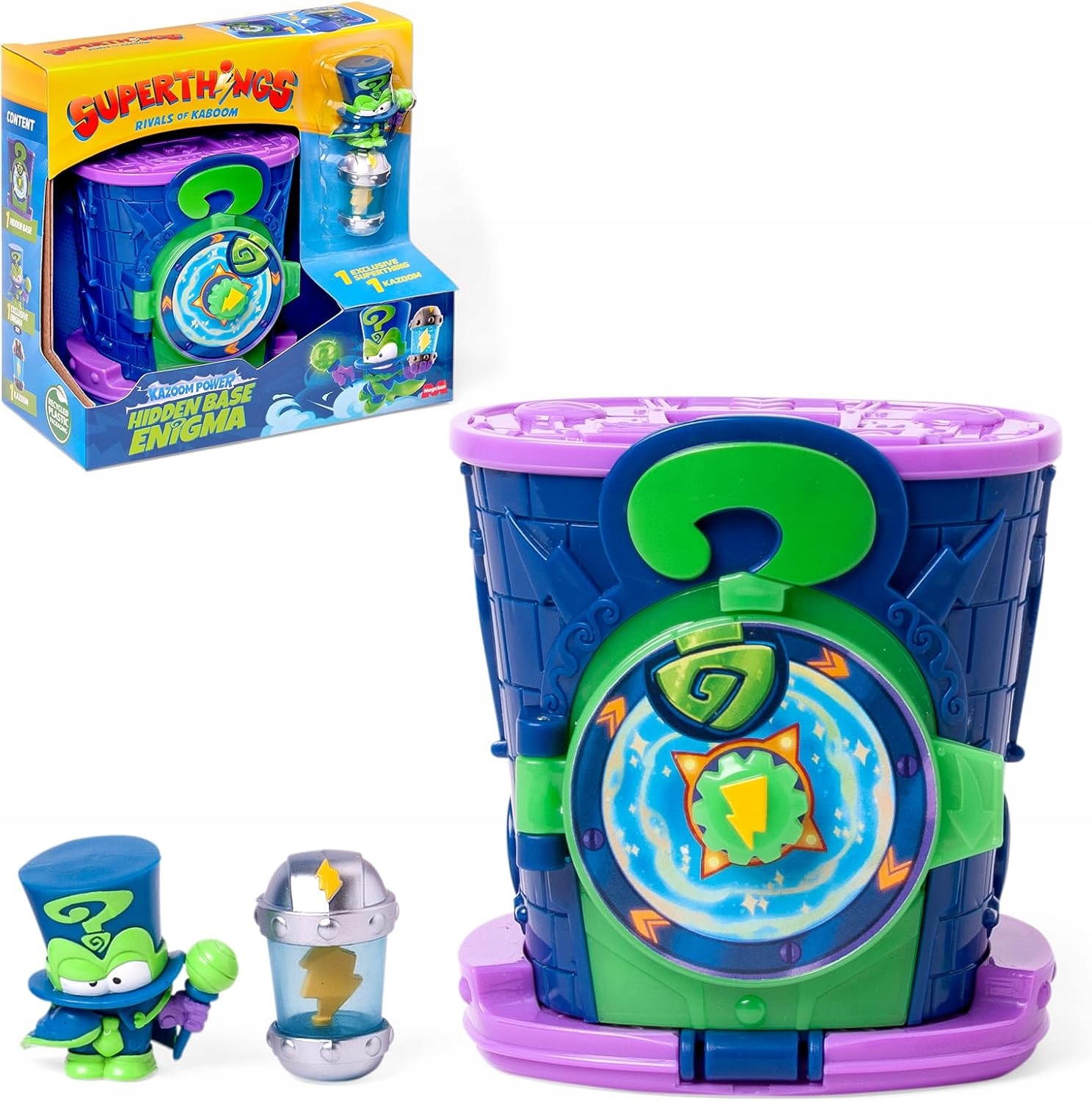 SuperThings Hidden Base Enigma kryjówka Kazoom Power Super Zings Things ...