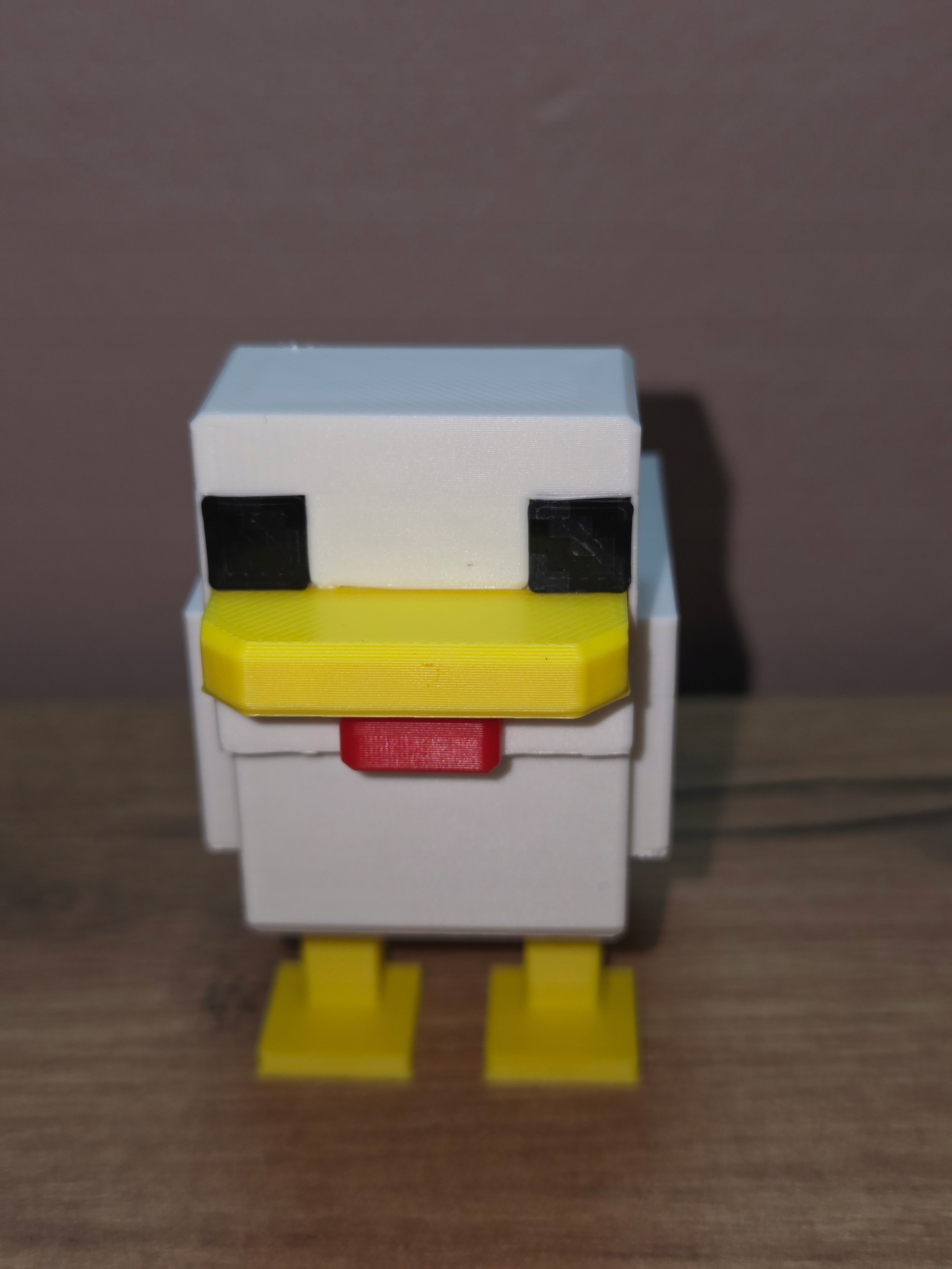 Kurczak z Minecrafta / Minecraft csirke / 3D nyomtatás, • Ár ...