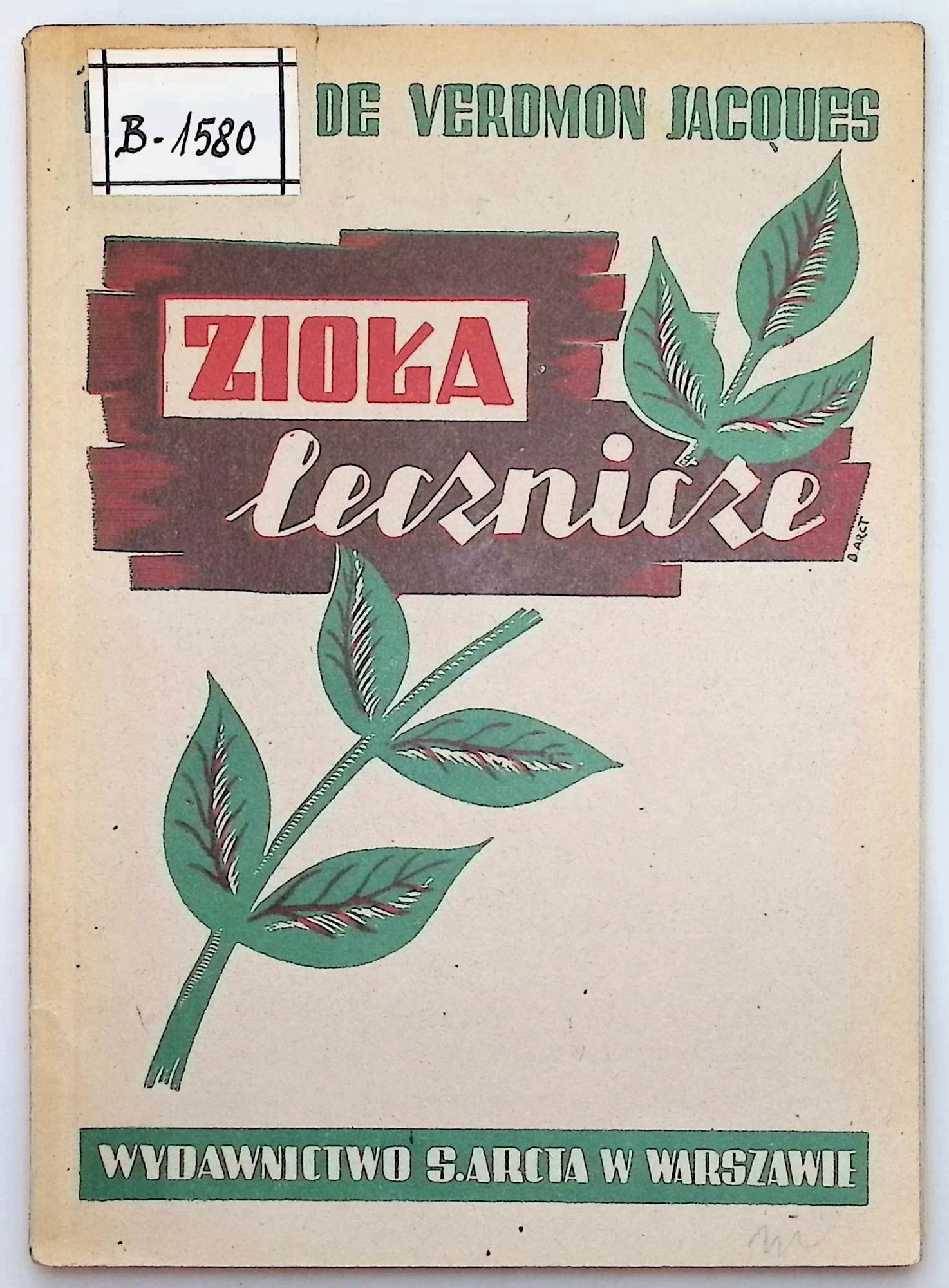 Zioła lecznicze Leonard de Verdmon Jacques • Cena, Opinie - Allegro