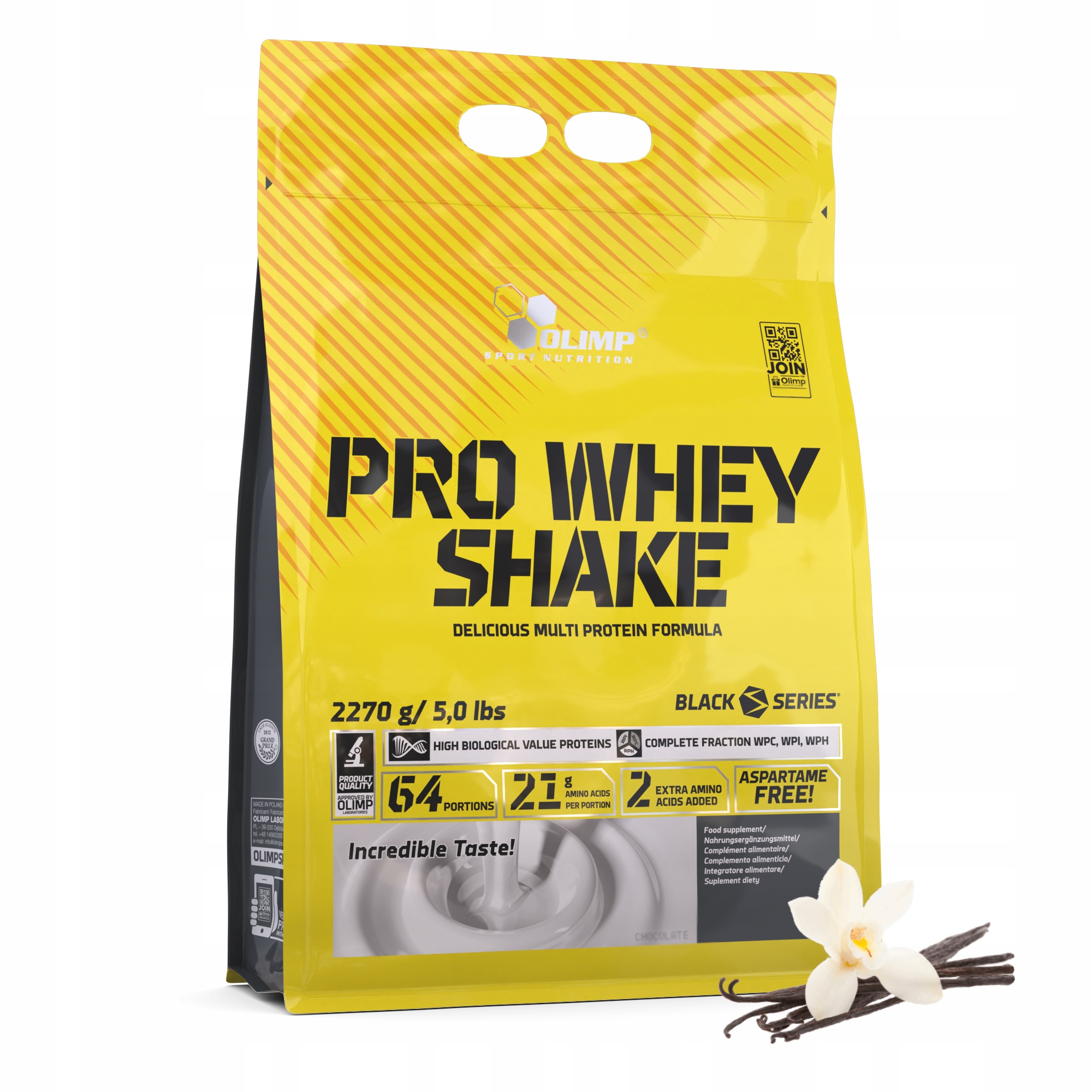 OLIMP PRO WHEY SHAKE 2270g BIAŁKO SERWATKOWE ODŻYWKA BIAŁKOWA WPC WPI - 5901330044212 ...