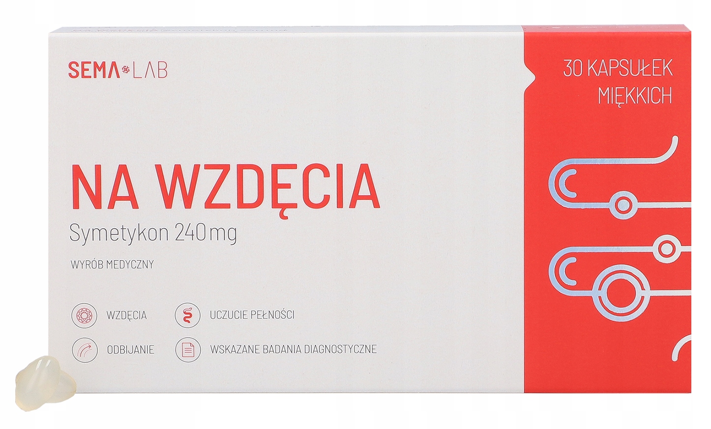 Sema Lab na Wzdęcia - Niska cena na Allegro