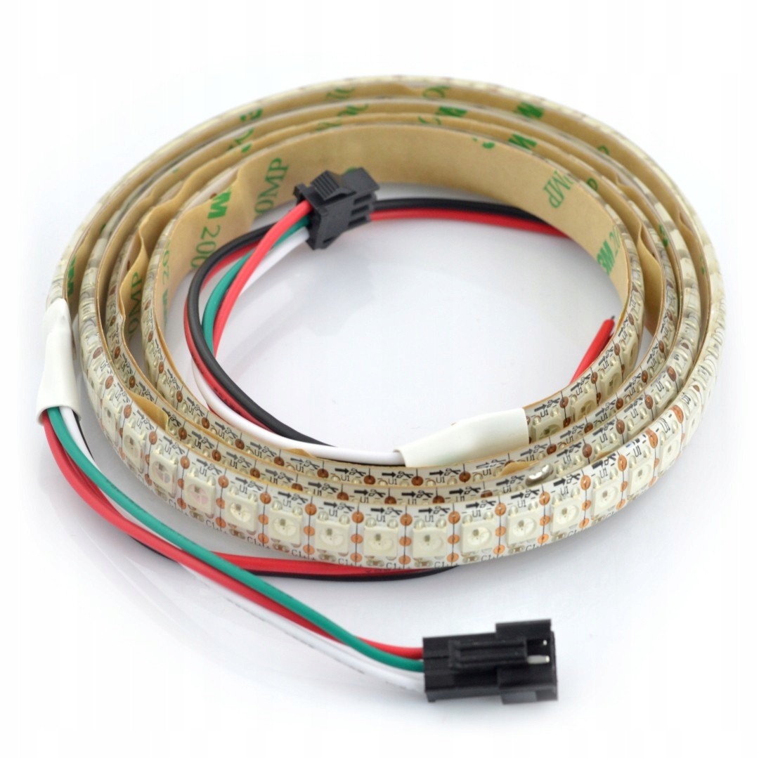 Pasek LED RGB WS2812B - cyfrowy, adresowany - IP65 (5904422374655 ...