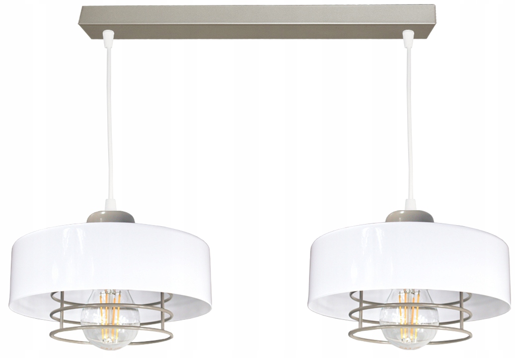 Lampa wisząca JasnoCiemno LOFT SPIRO COPPER 2 -punkty światła E27 ...