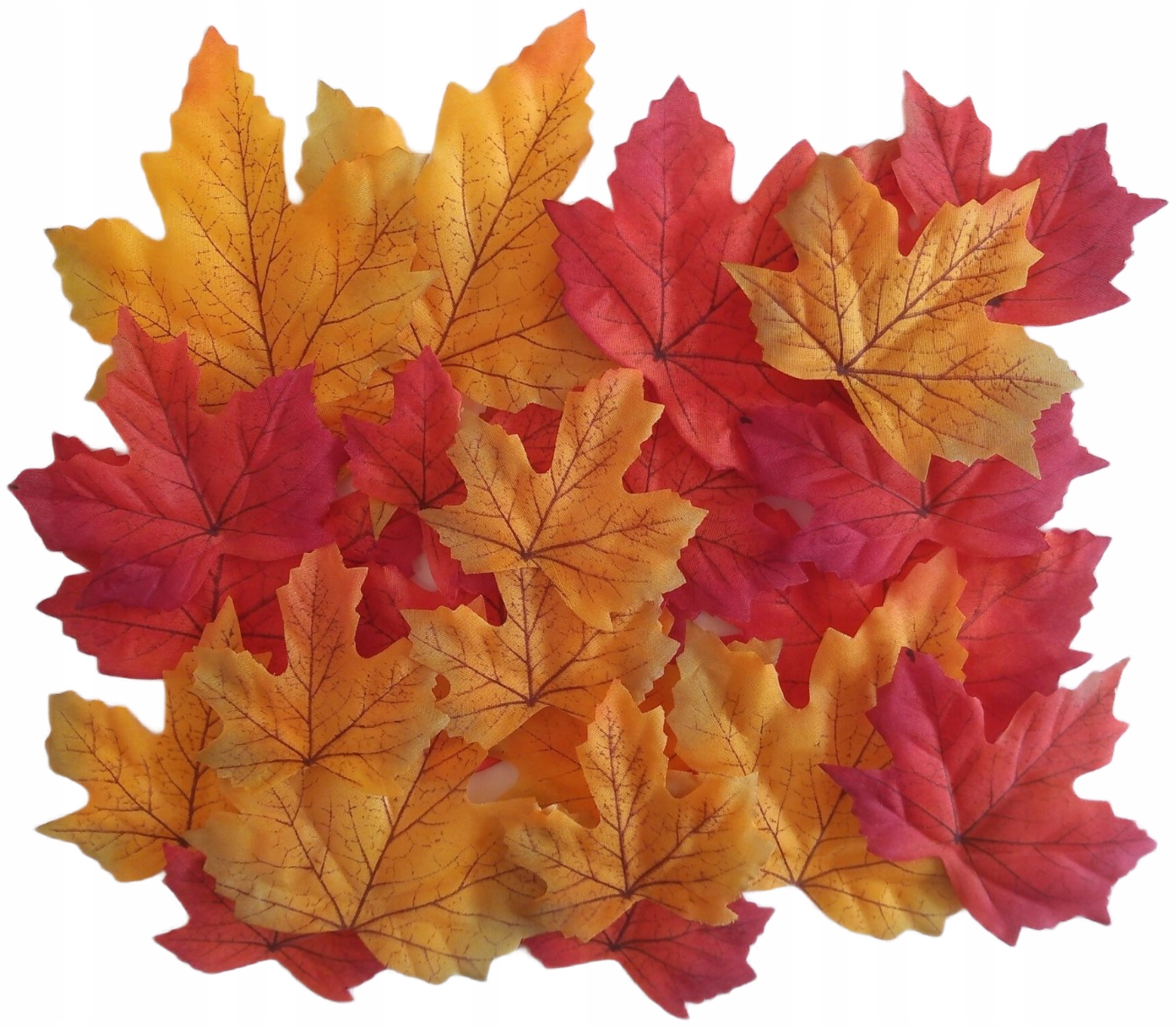 MŰ ŐSZI LEVELEK DÍSZEK LEVÉLKÉK ŐSZ SZETT mix 96 DARAB DEKORÁCIÓ ...