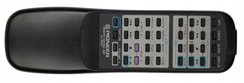 PILOT PIONEER CU-XR027 XR-P770F XR-P970F ORYGINAŁ - Sklep, Opinie, Cena ...