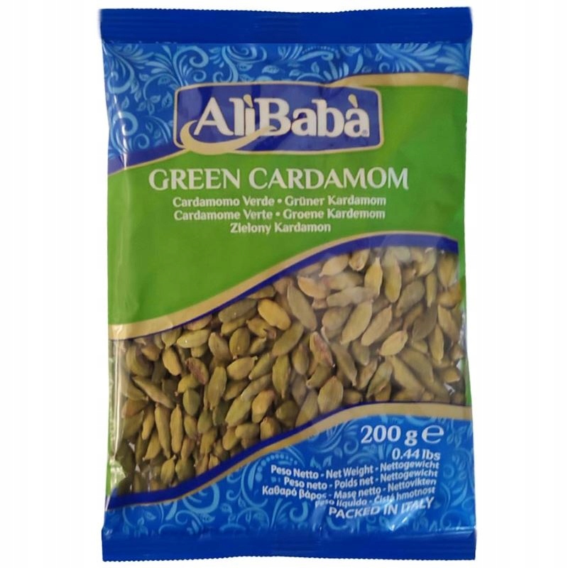 Zelený kardamom celý Green Cardamom Ali Baba 200 g za 339.00CZK - Allegro