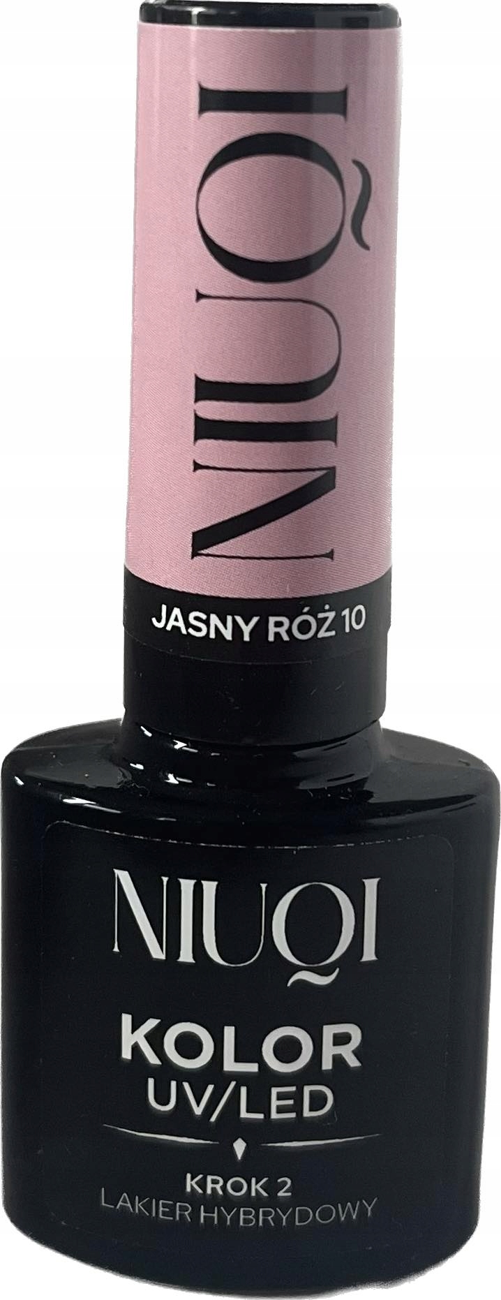 NIUQI Lakier hybrydowy 5m UV/LED PINK Jasny RÓŻ 10 12941978618 - Allegro.pl