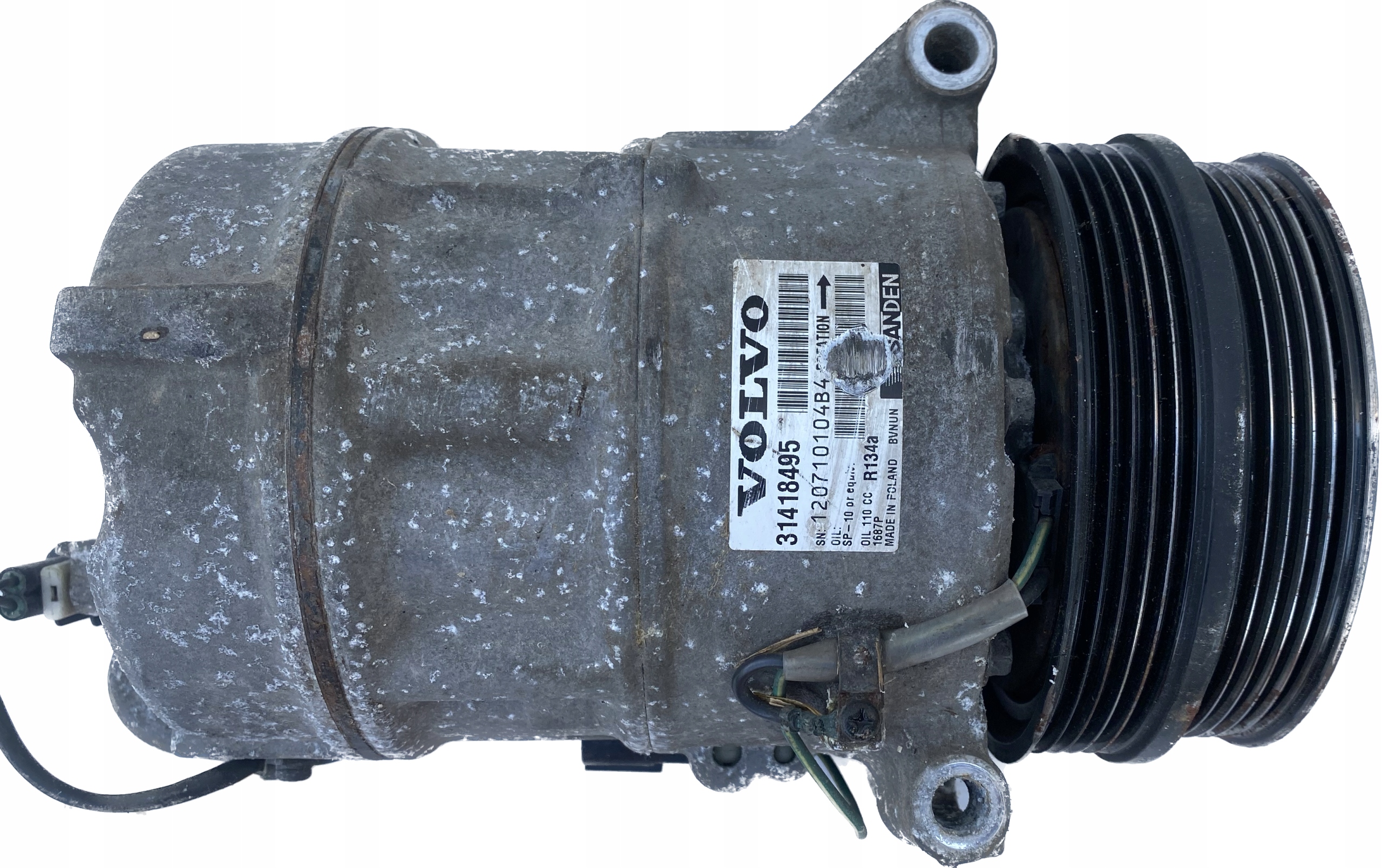 VOLVO V40 SPRĘŻARKA KOMPRESOR 31418495 za 500.00PLN z Stare Załubice ...