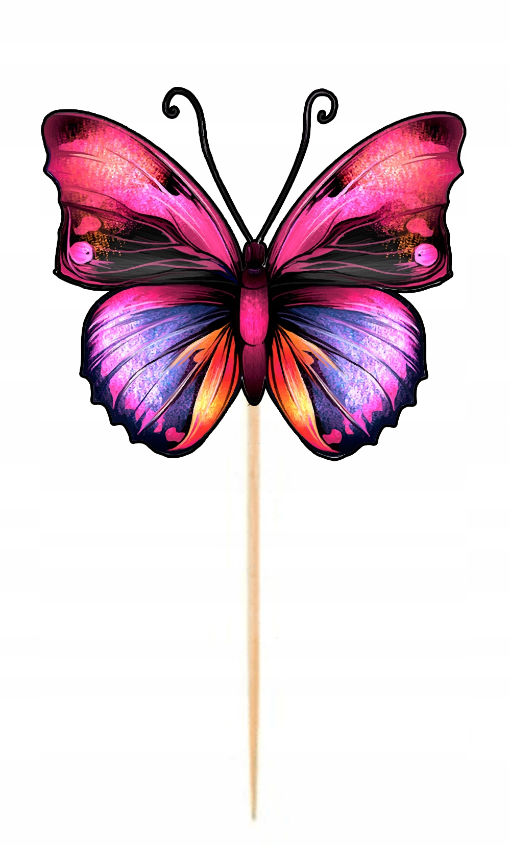 Topper na tort duży motyl motylek dekoracja (5905610672751) • Cena ...