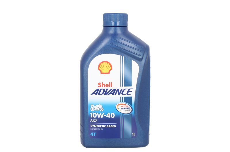 OLEJ SHELL 10W40 1L ADVANCE 4T AX7 / MOTOCYKLE 550053815 za 50,90 zł z Kraków - Allegro.pl ...