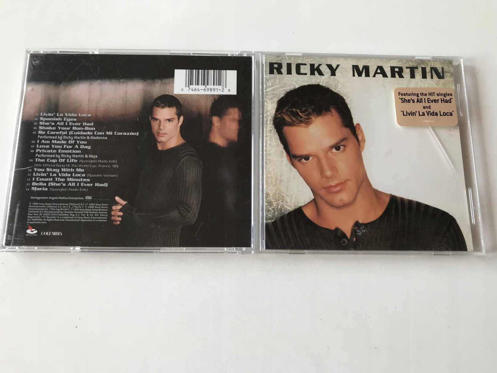 CD Ricky Martin Ricky Martin STAN 5/6 17697794297 - Sklepy, Opinie ...