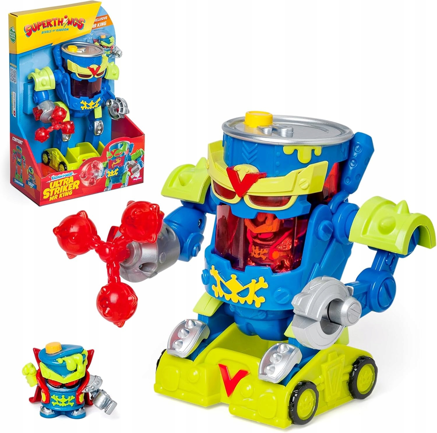 SuperThings Kazoom Power - Ultra Striker Mr. King - Robot Mr. Kinga ...