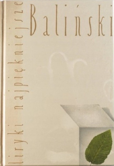 Liryka najpiękniejsza Stanisław Baliński - porównaj ceny - Allegro.pl