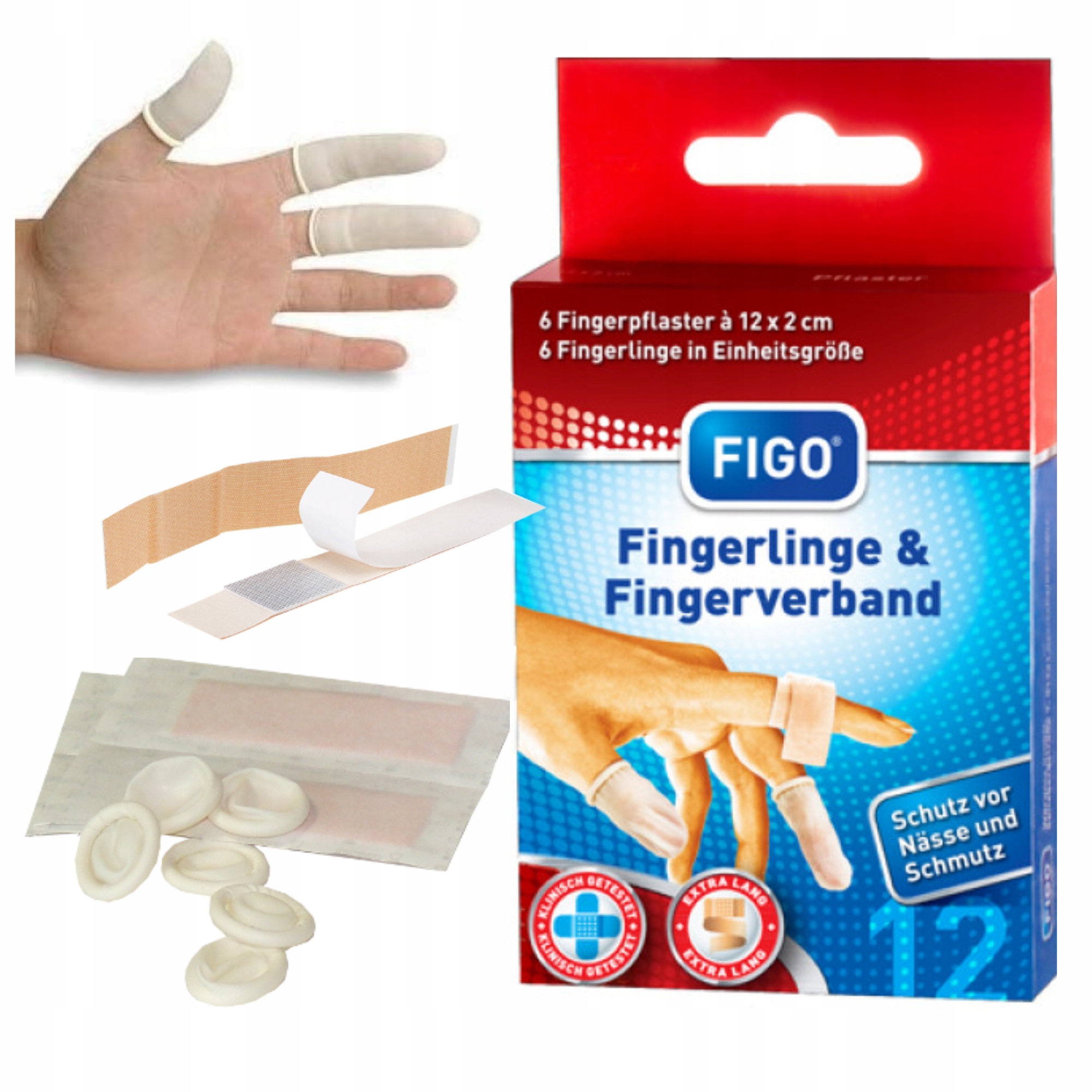 Lateksowe Osłonki na Palce - Niska cena na Allegro