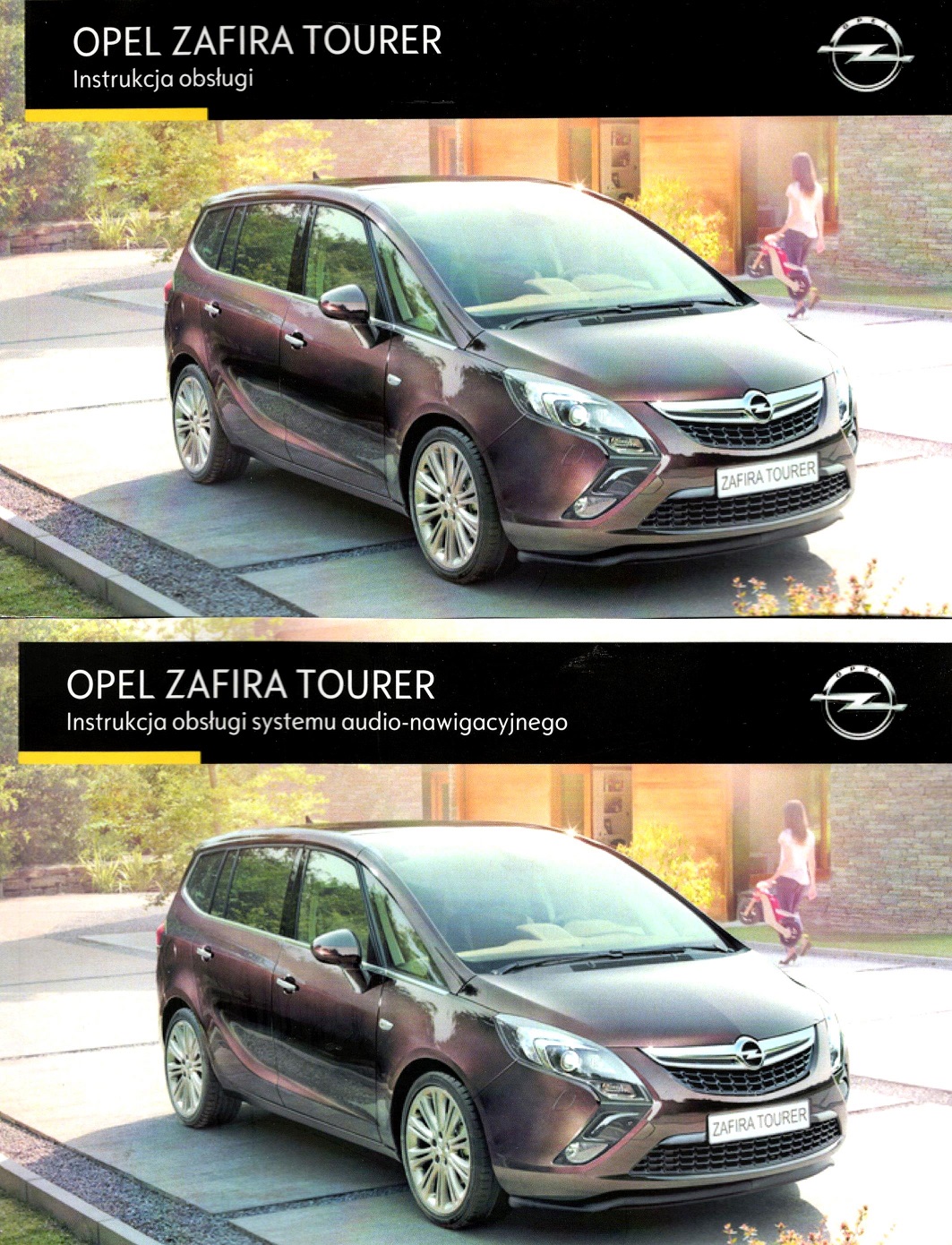 Opel ZAFIRA TOURER polska instrukcja obsługi +nawi - porównaj ceny - Allegro.pl