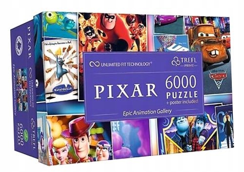 PUZZLE 6000 DISNEY PIXAR COLLECTION TREFL (5900511810387) • Cena ...