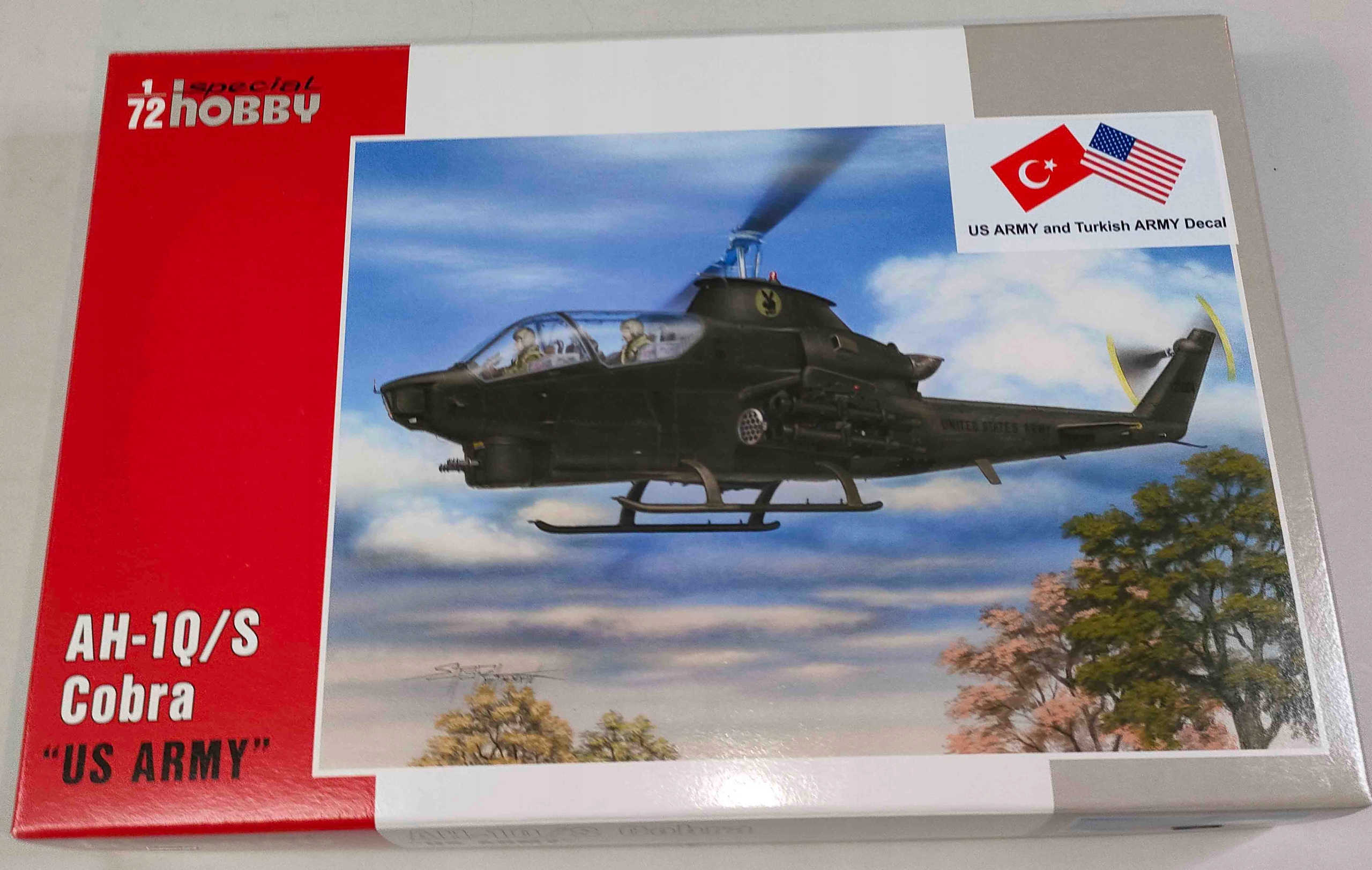 AH-1Q/S Cobra US Army SH72283 1/72 • Cena, Opinie - Allegro