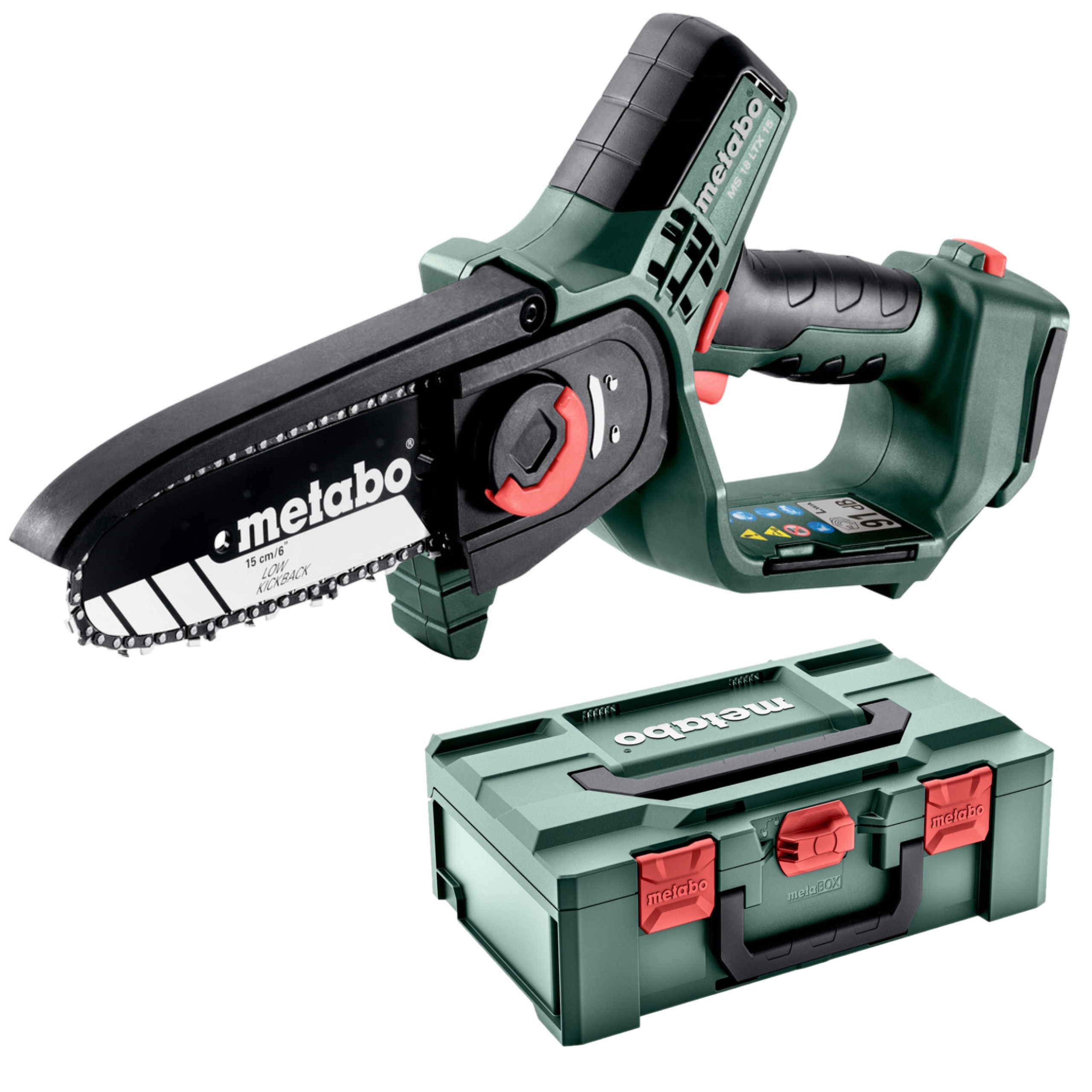 METABO MS 18 LTX 15 AKU PILA NA VĚTVE 18V 15CM za 3493 Kč - Allegro
