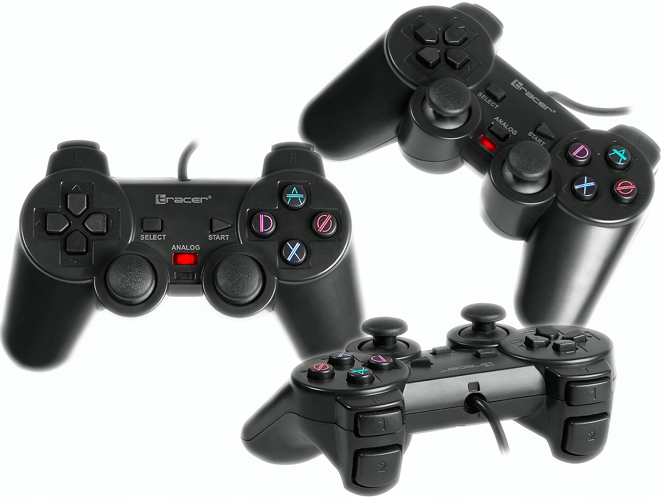 Game-pad do Grania Komputera PC Laptopa USB Dual Shock Fifa Fortnite ...